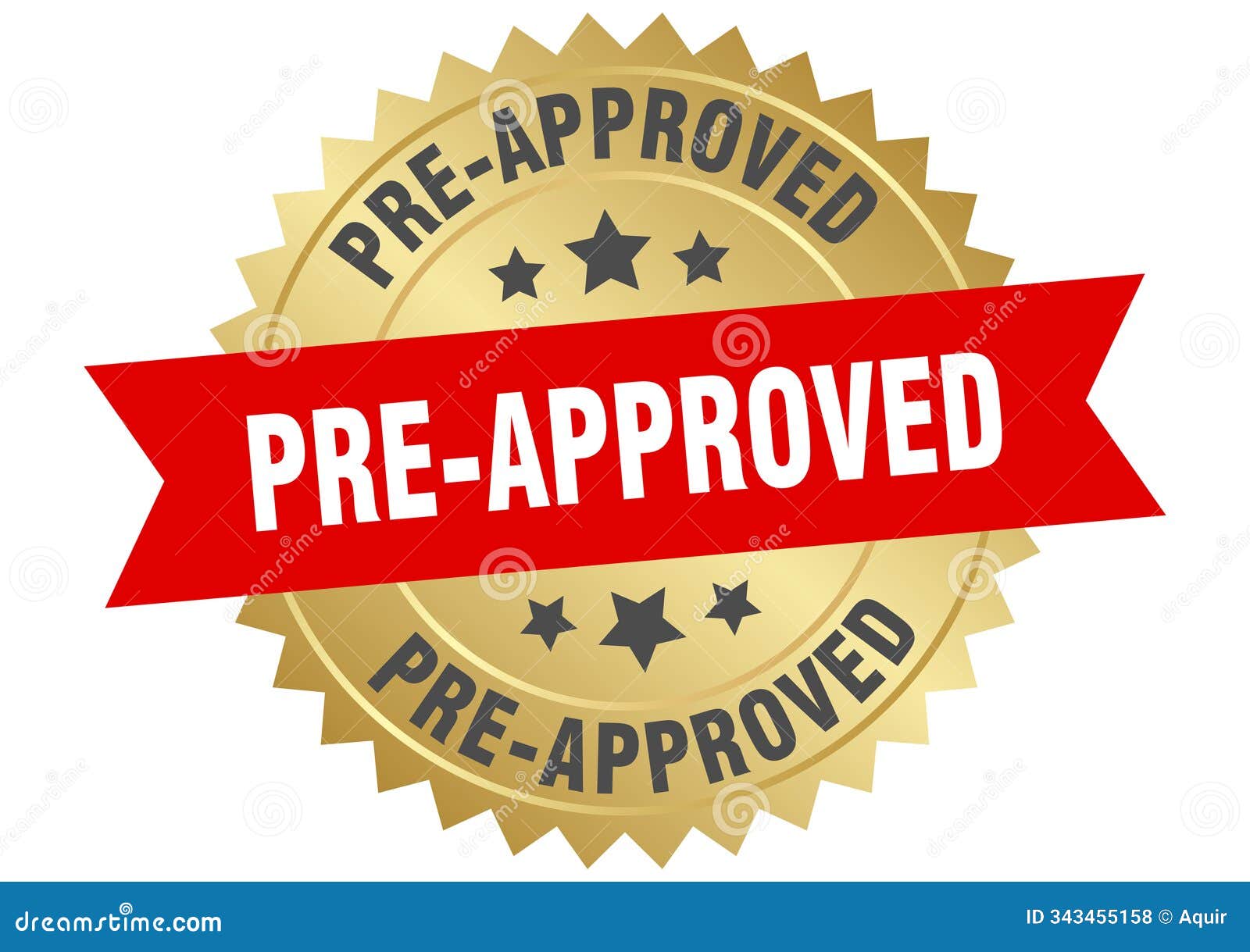 Approved Red Round Stamp Word Accepted Stock Photo | CartoonDealer.com ...