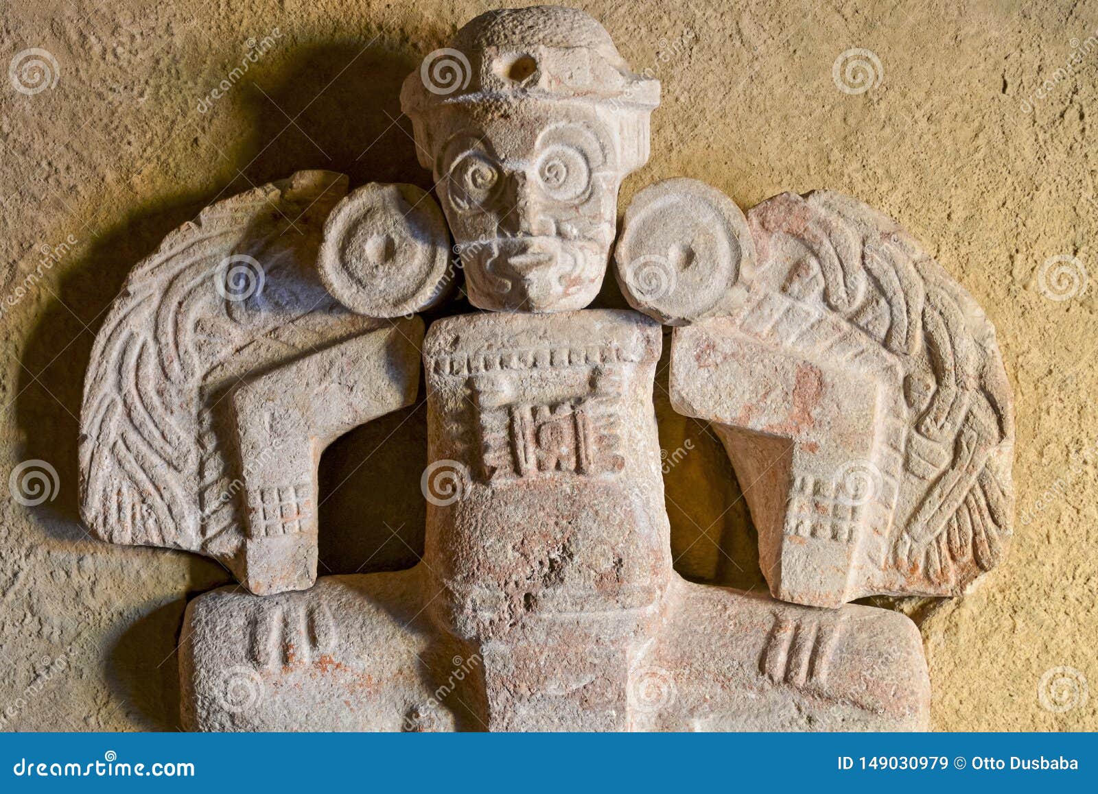 Pre-Columbian Maya Sculpture Stock Image - Image of sculpture ...