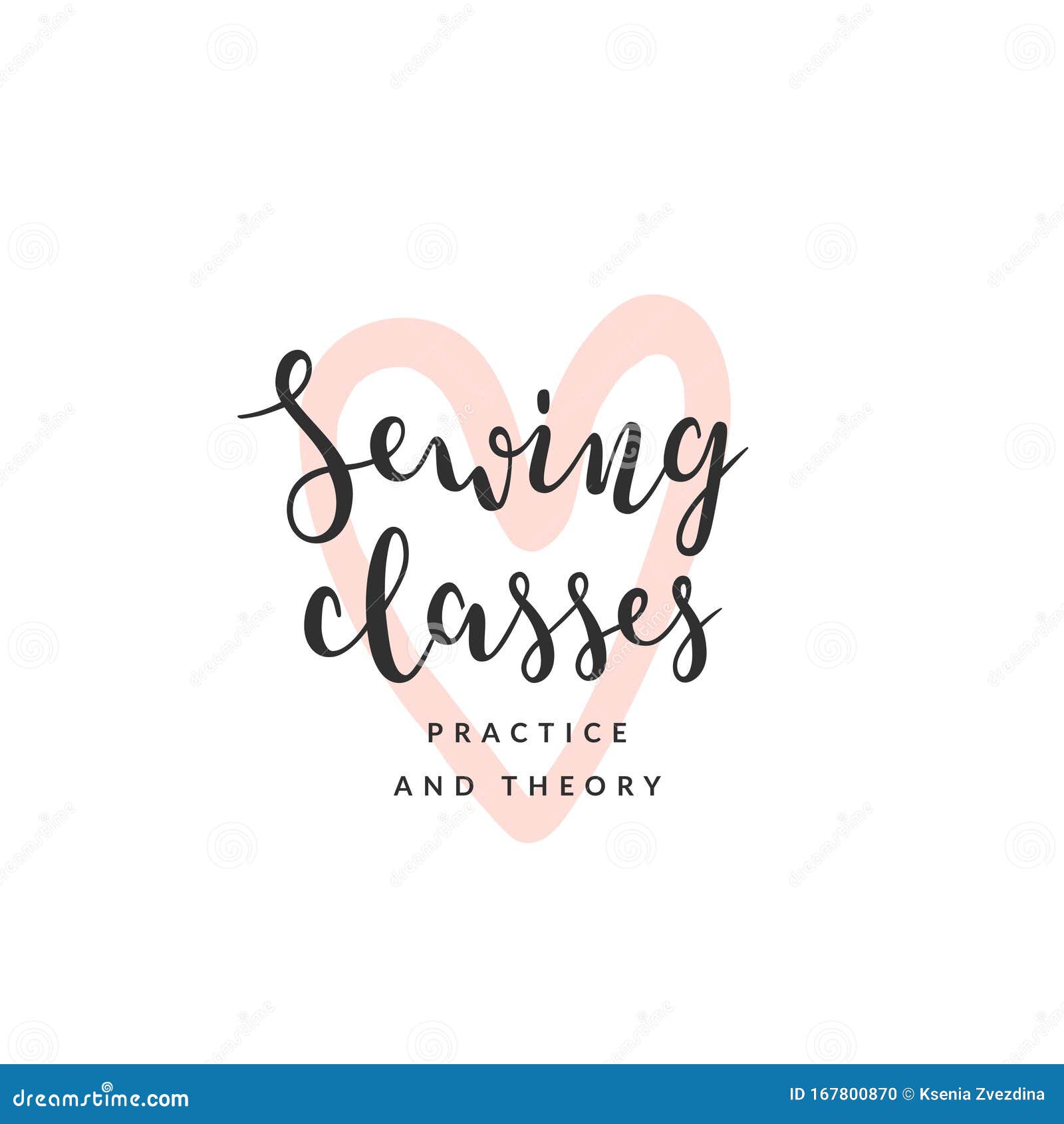Pre-made Logotype Template for Sewing Classes, Course or School ...