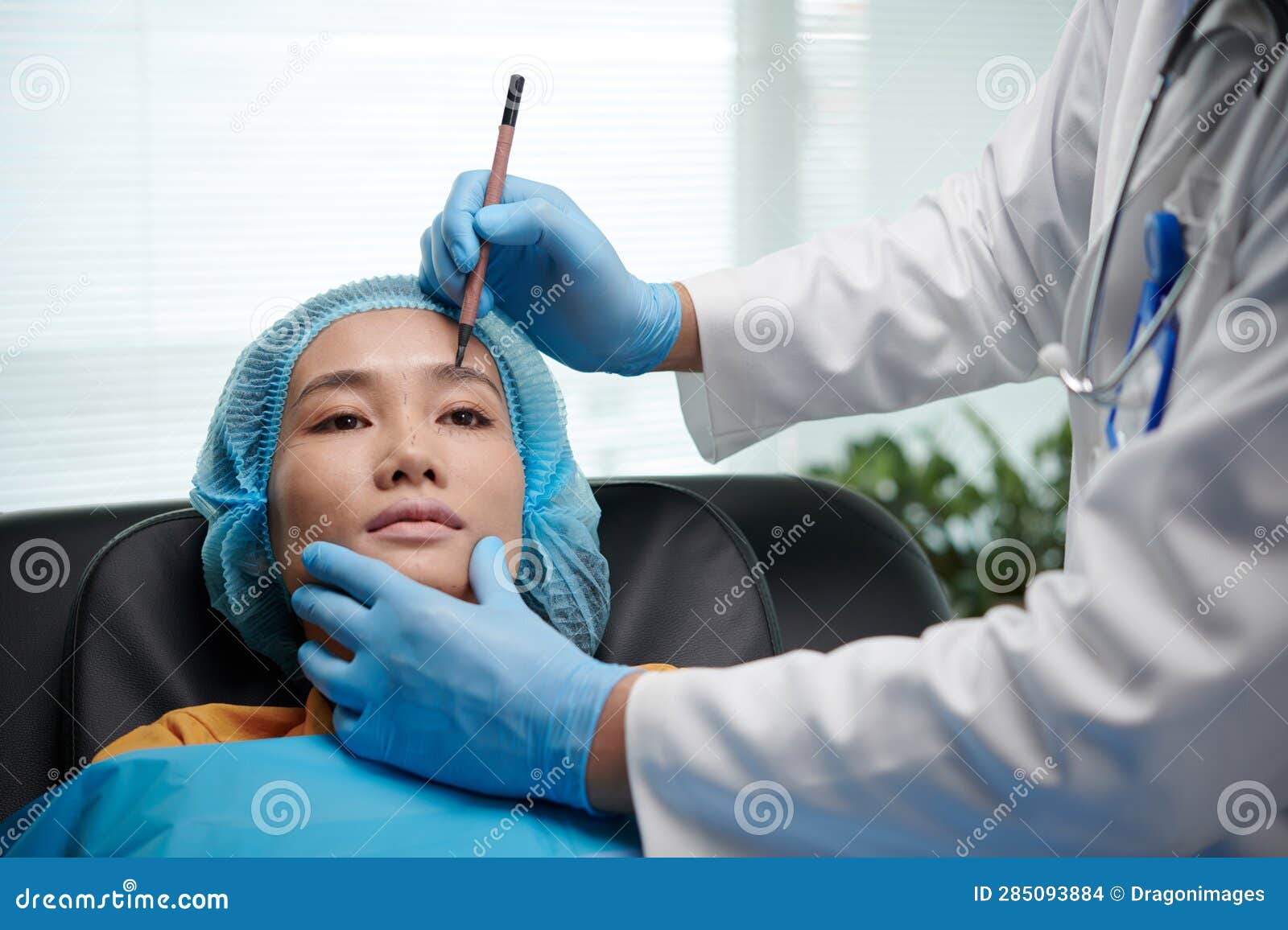 Pre-op Marking Session stock photo. Image of hospital - 285093884