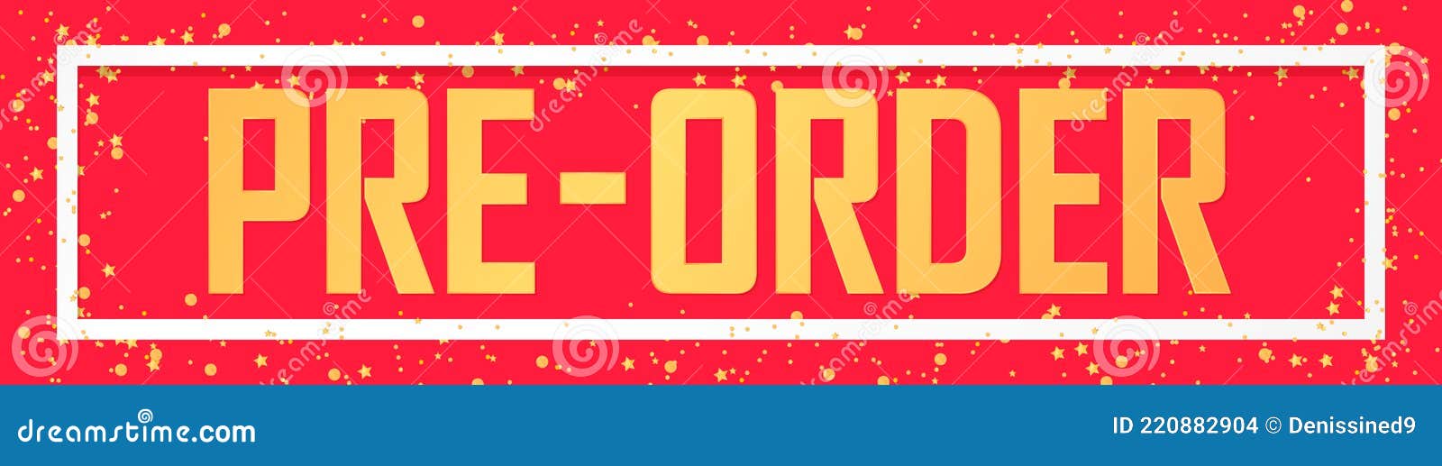 Pre-Order Sale, Web Banner Design Template, Discount Horizontal Poster ...