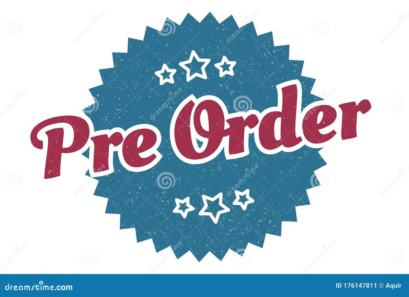 Pre Order Sign. Pre Order Vintage Retro Label Stock Vector ...
