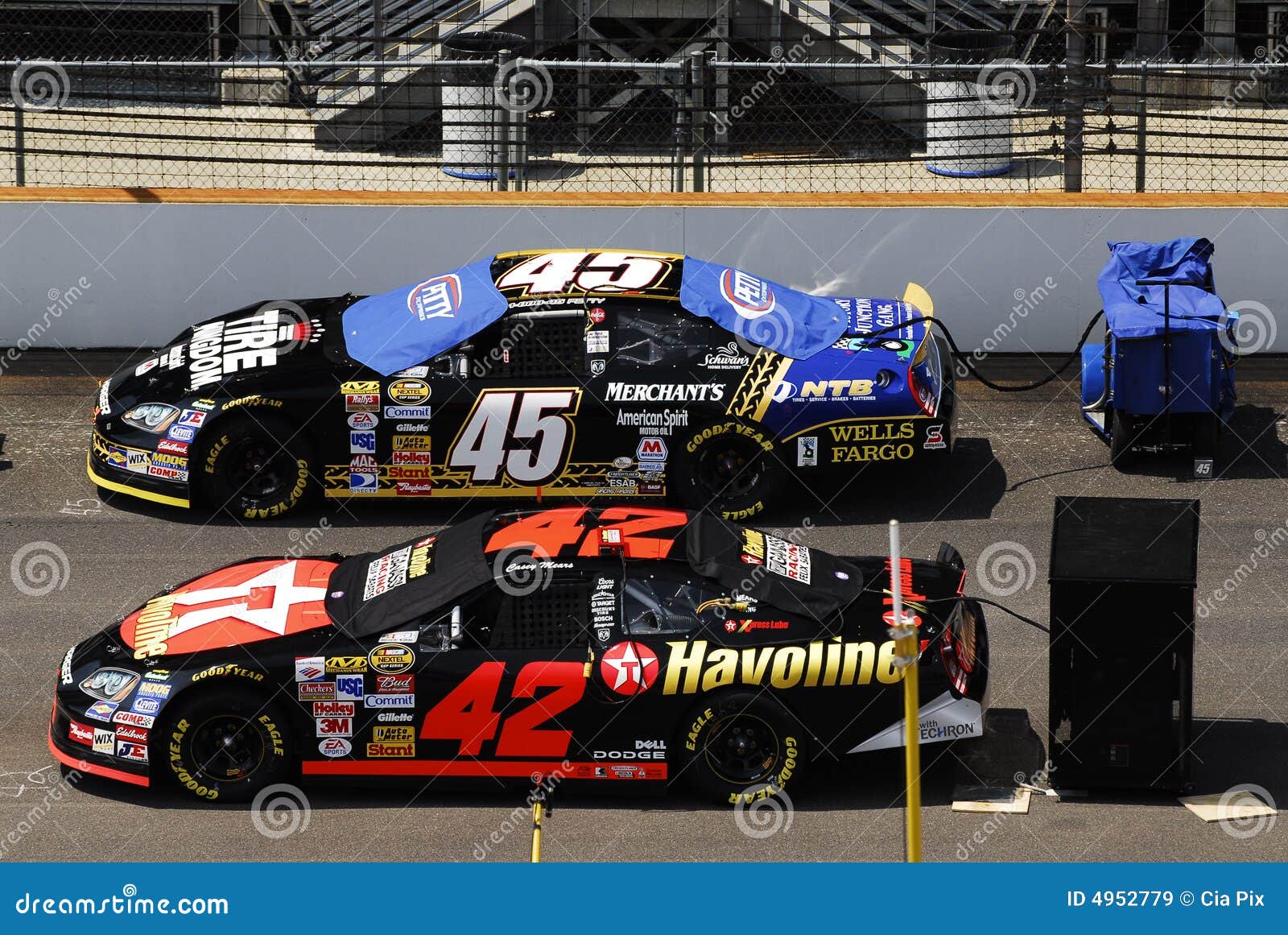 Pre Race Lineup editorial stock image. Image of nascar - 4952779