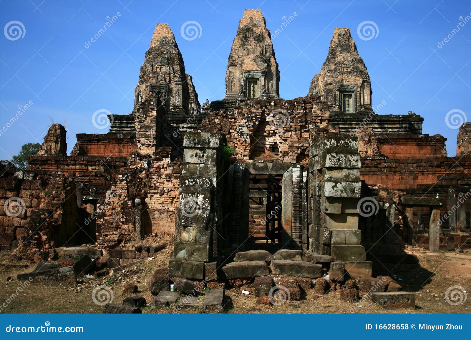 Pre Rup Temple,Angkor stock photo. Image of stairs, structure - 16628658
