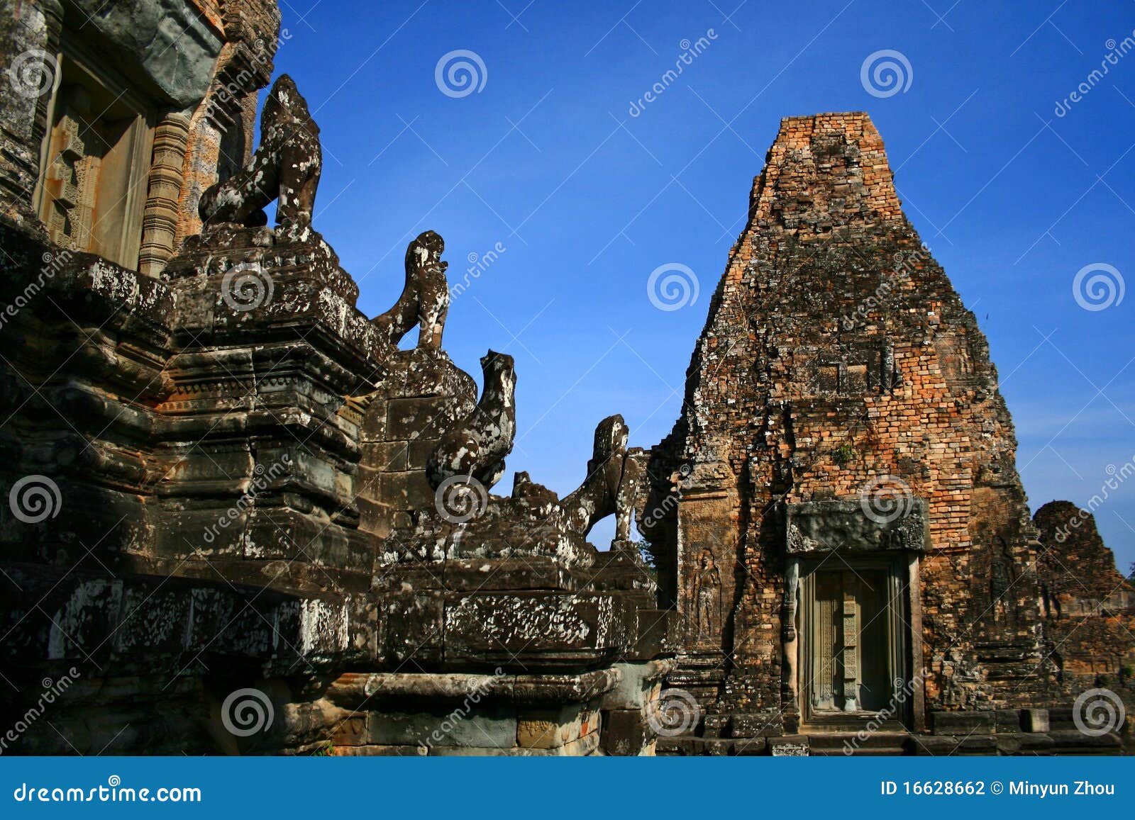 Pre Rup Temple,Angkor stock photo. Image of siem, temple - 16628662