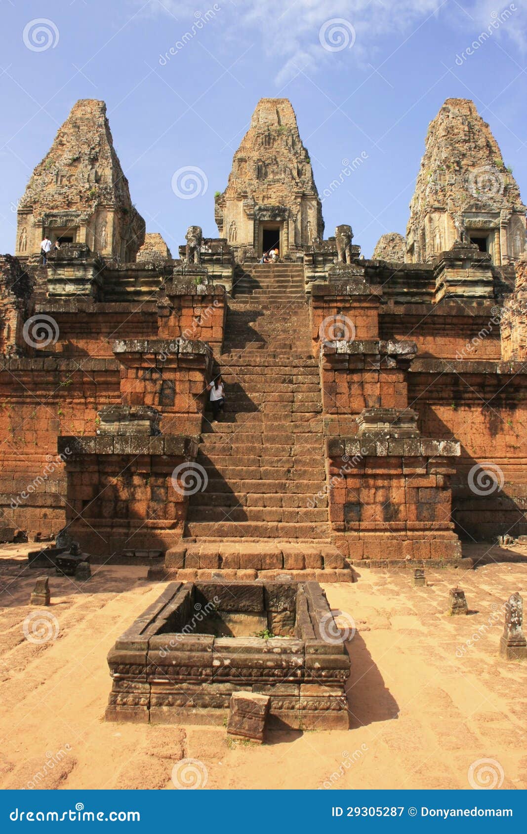 Pre Rup Temple, Angkor Area, Siem Reap, Cambodia Stock Image - Image of ...