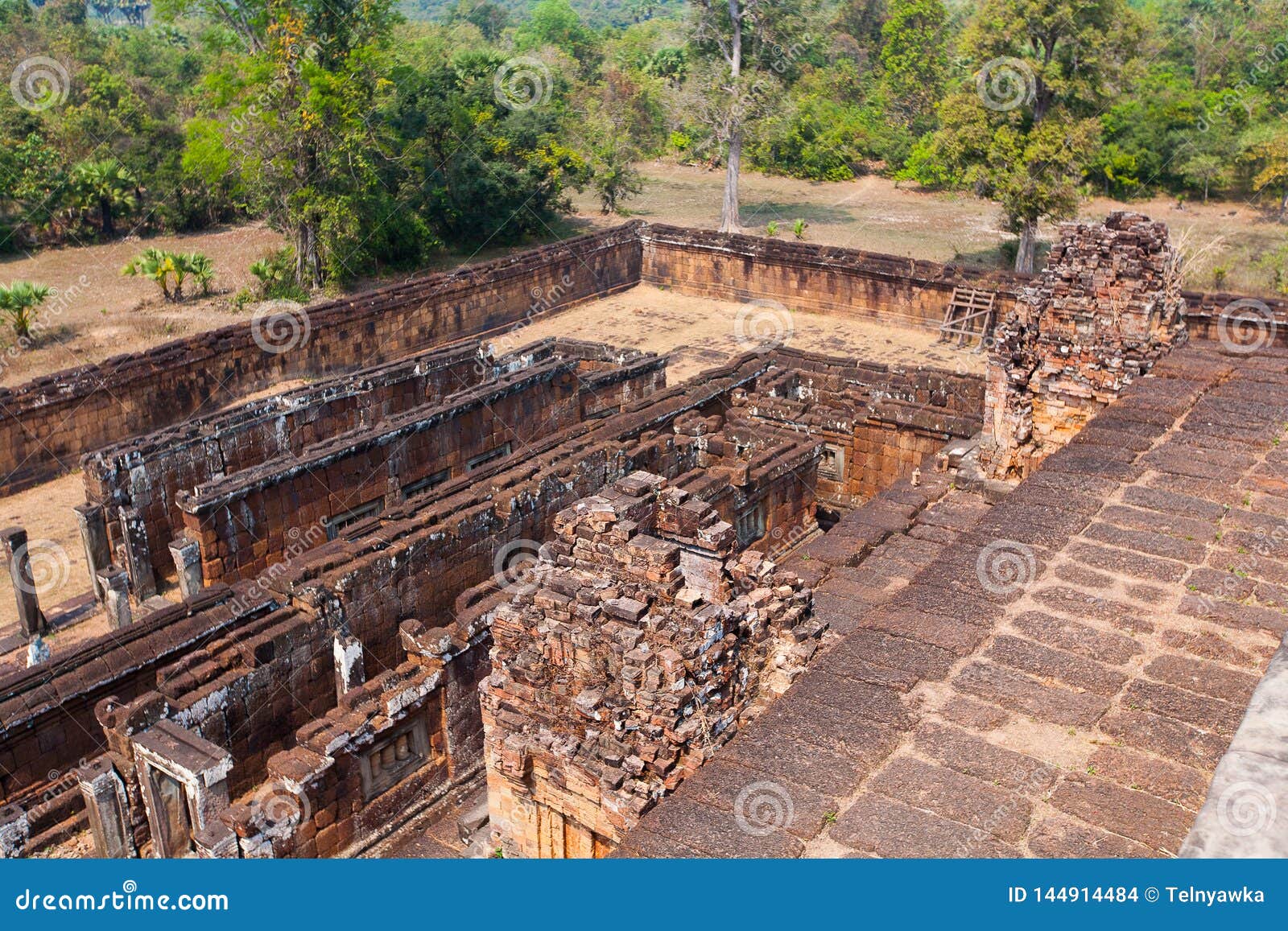 Pre Rup Temple in Angkor Complex in Cambodia Stock Photo - Image of ...