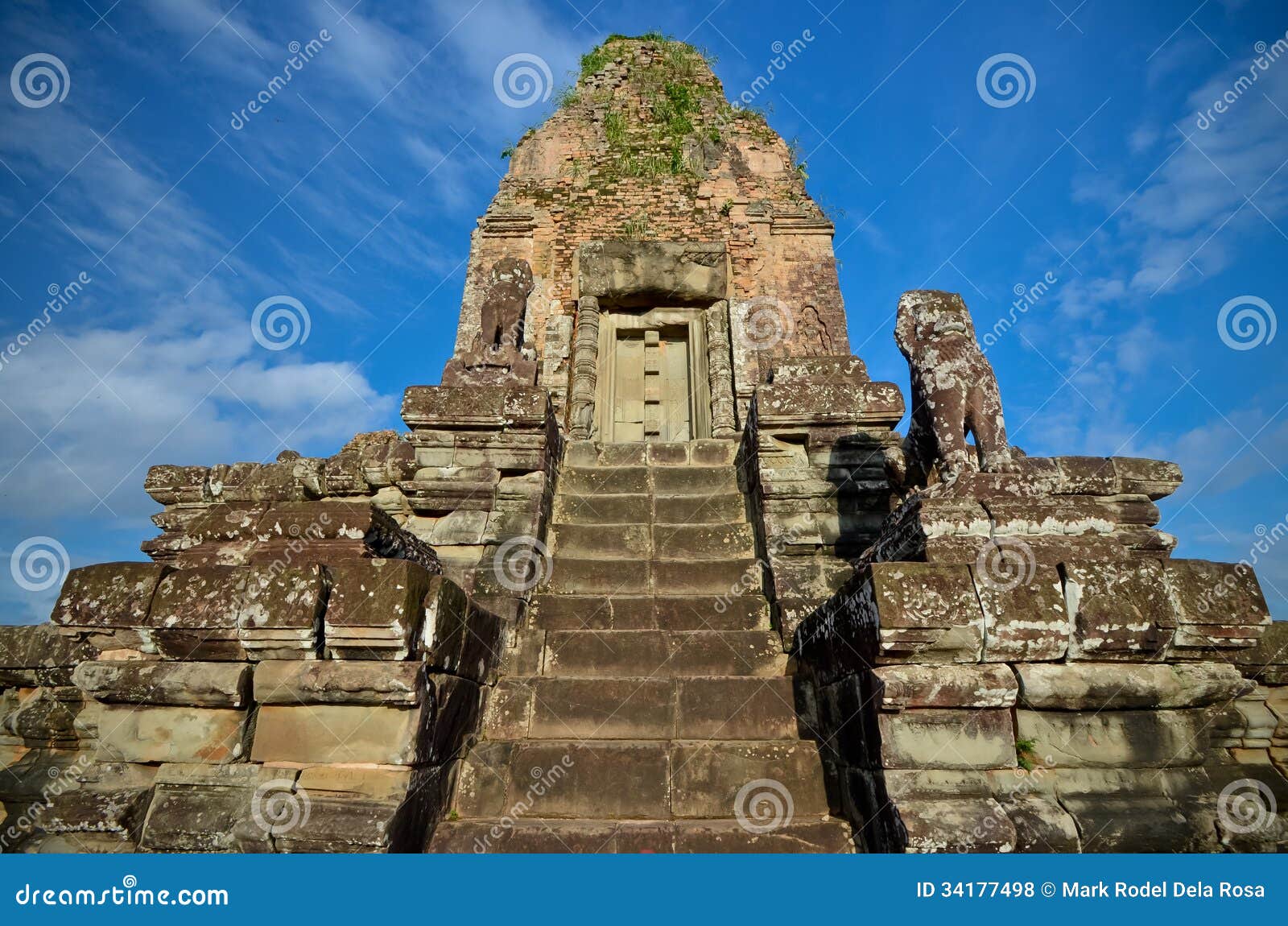 Pre Rup Temple Angkor stock photo. Image of hinduism - 34177498
