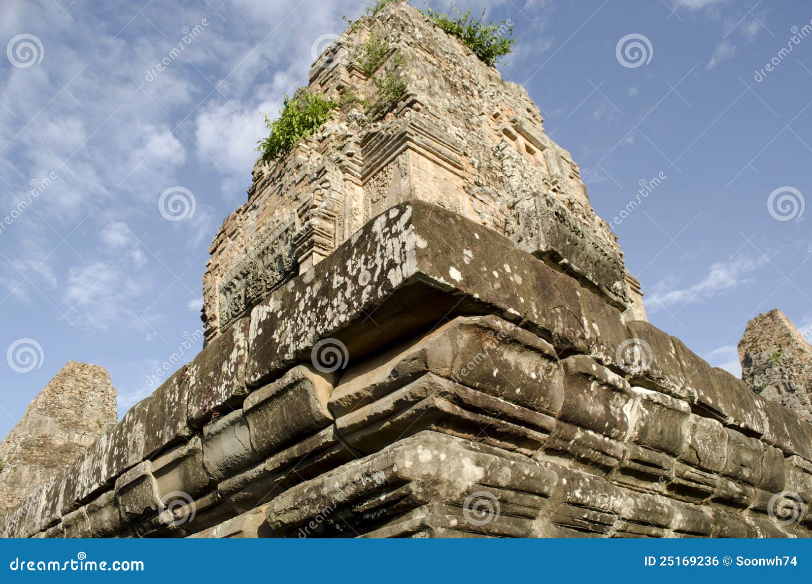 Pre Rut stock photo. Image of sculpture, angkor, face - 25169236