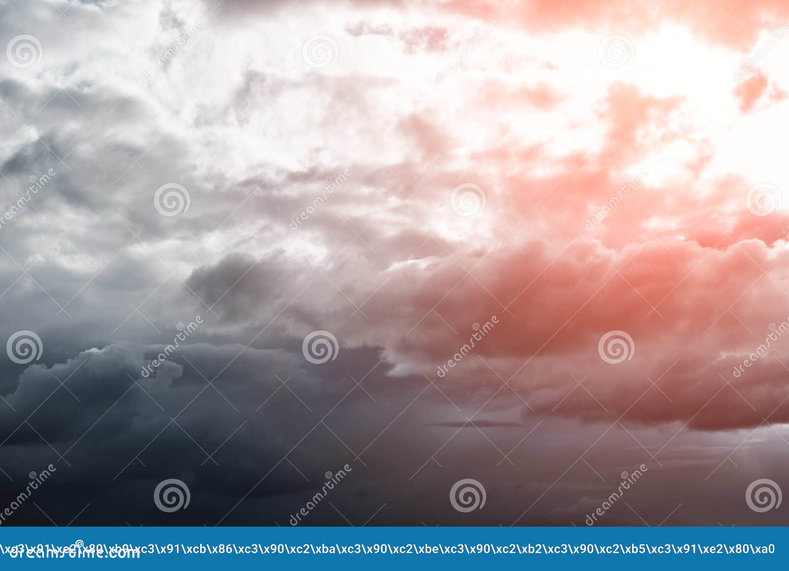 Pre-storm Sky with a Black Cloud Stock Photo - Image of wind, dramatic ...