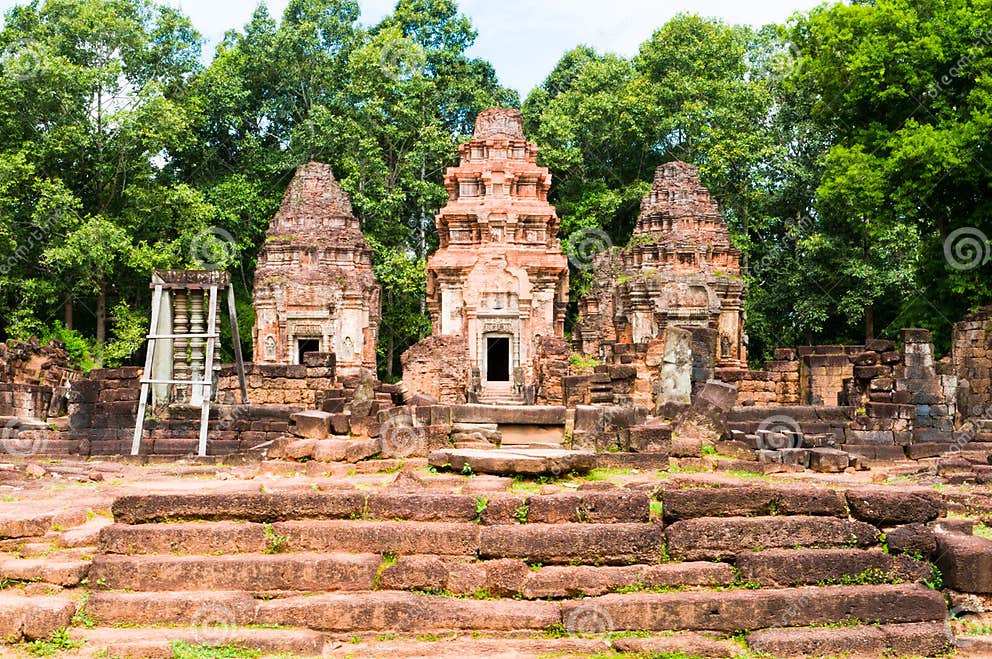 Preah Ko stock image. Image of preah, reap, cambodia - 17823263