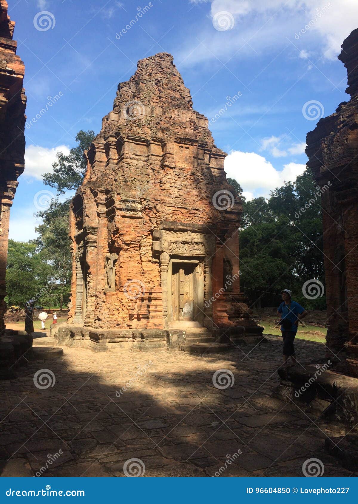 Preah Ko temple editorial image. Image of ancient, history - 96604850