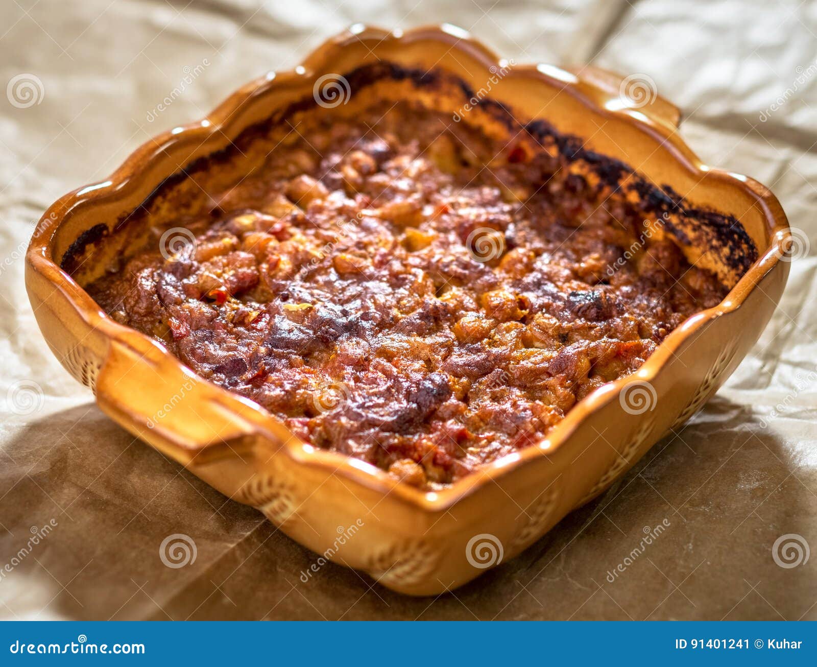 Prebranac stock image. Image of baked, paprika, vegetarian - 91401241