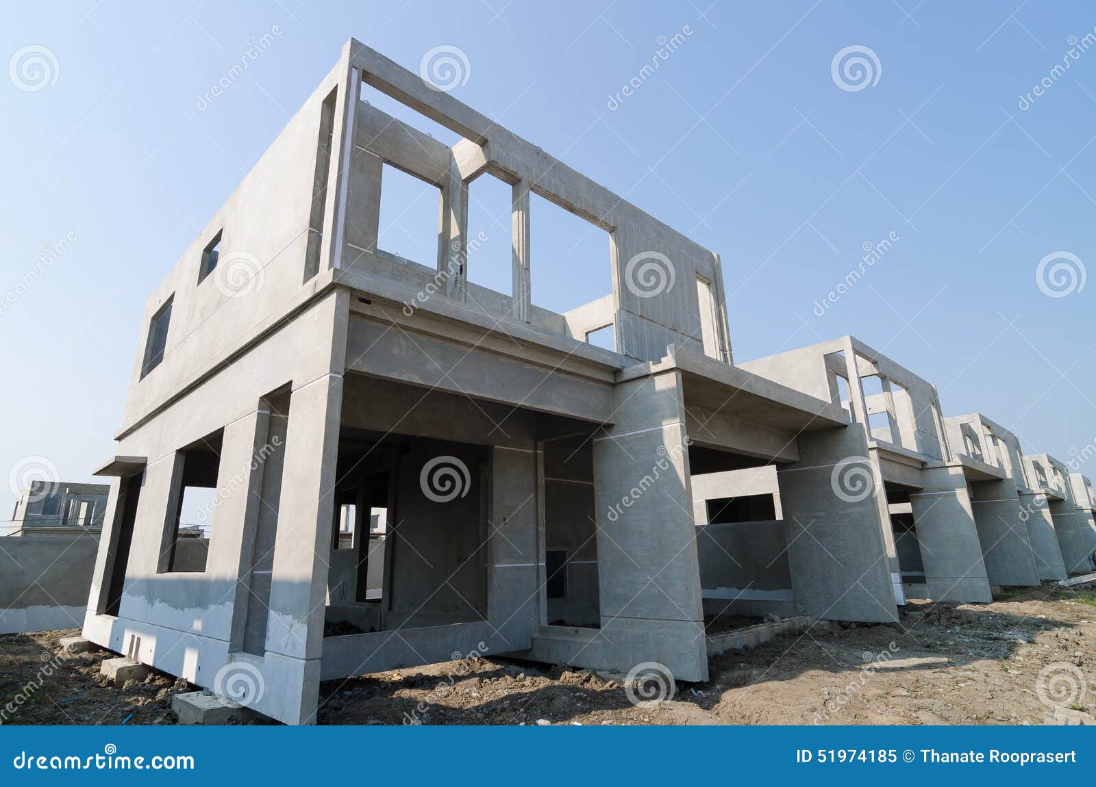 Precast Building stock image. Image of residence, elevation - 51974185