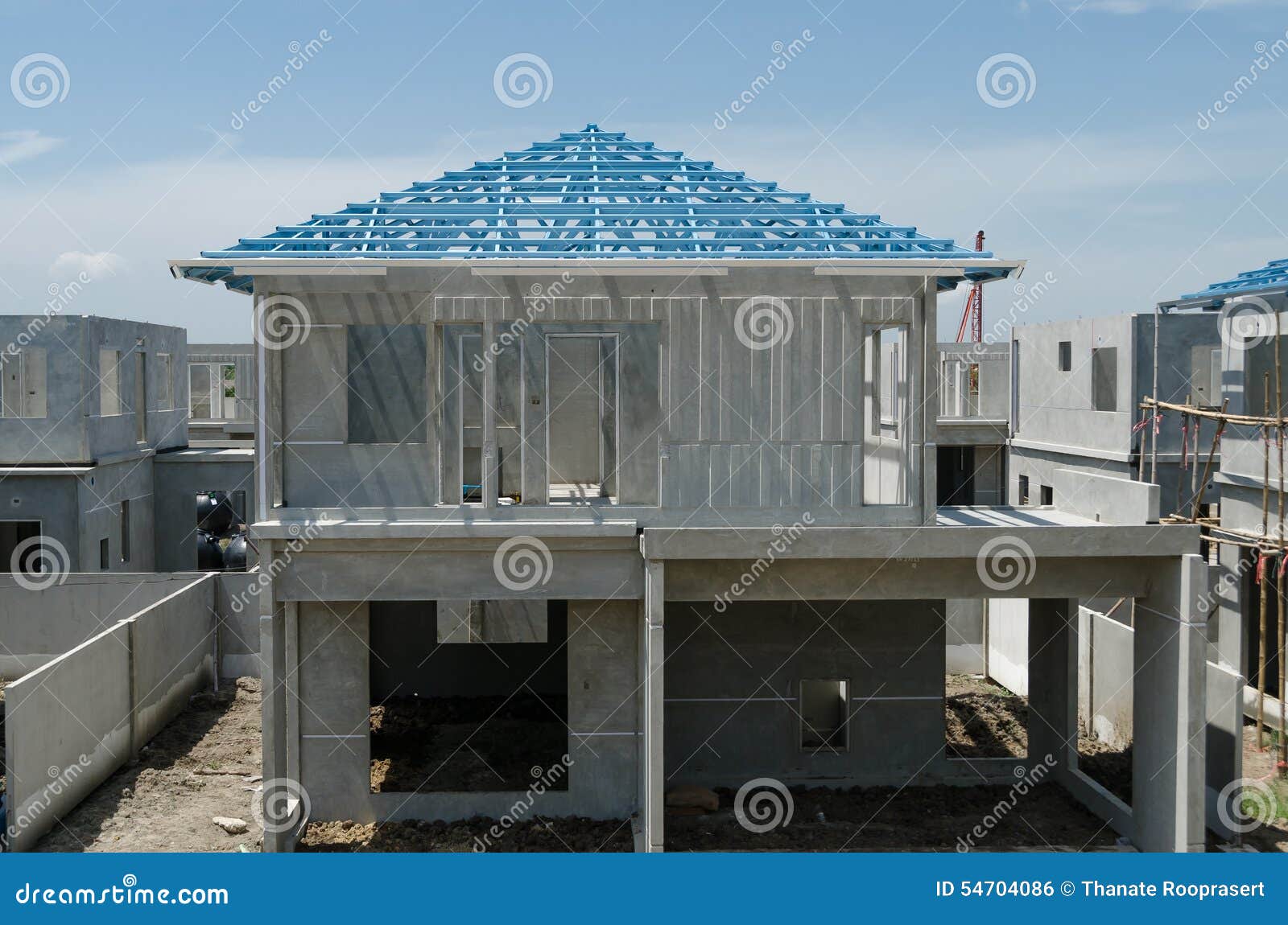 Precast Building-11 stock photo. Image of project, cement - 54704086
