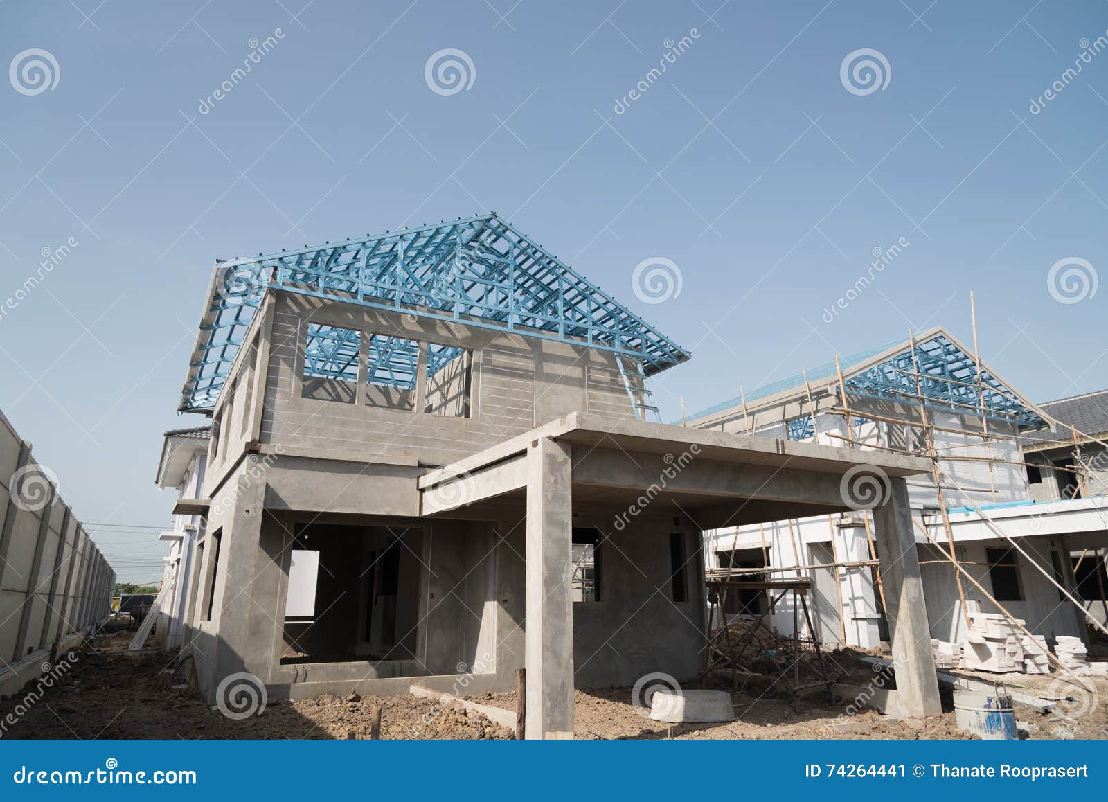 Precast Building Royalty-Free Stock Image | CartoonDealer.com #80657260