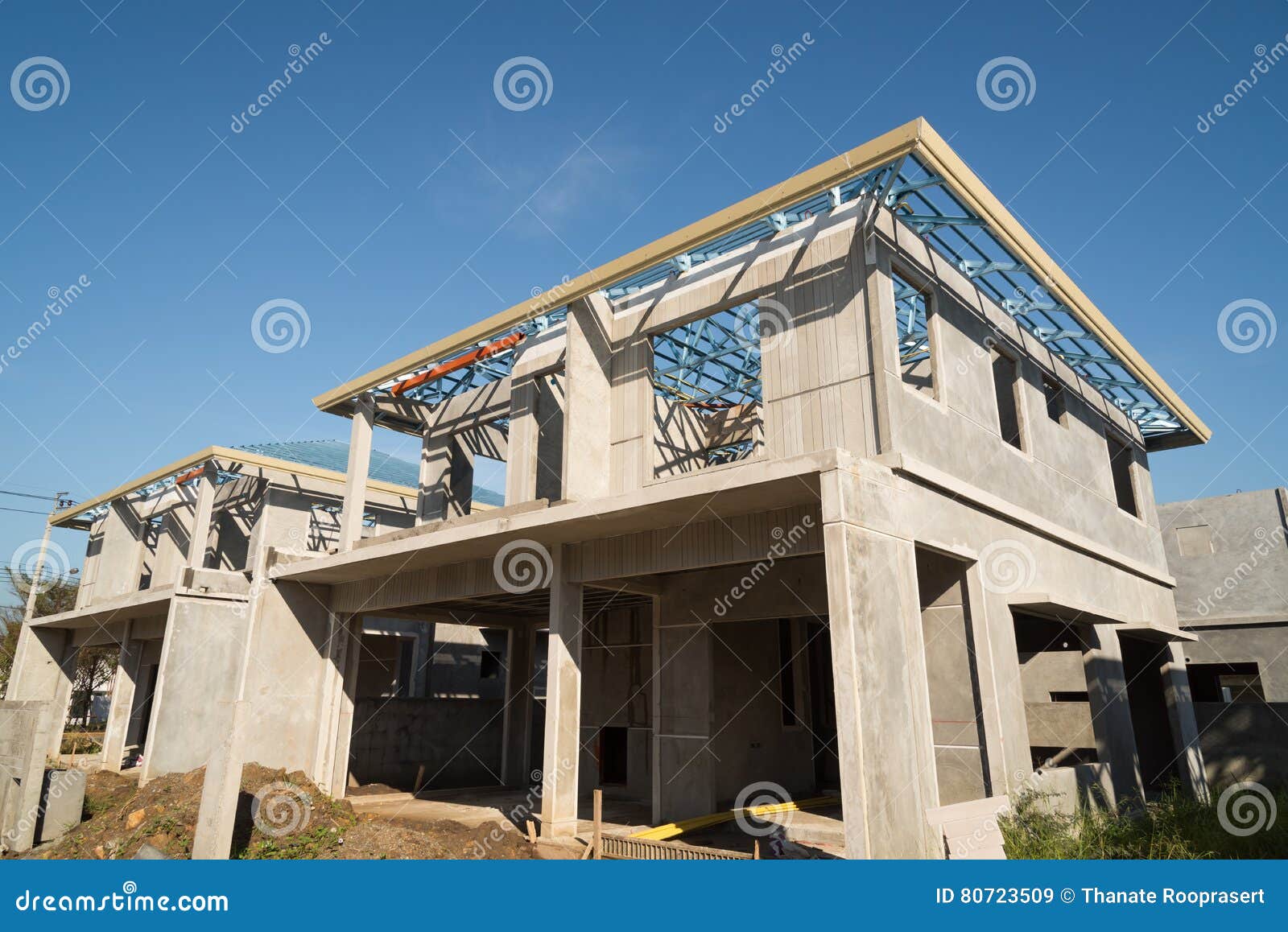 Precast Building stock image. Image of concrete, architects - 80723509