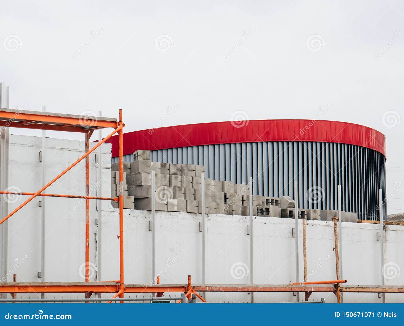 Precast Concrete Wall Panel for Construction Modern Building Stock ...