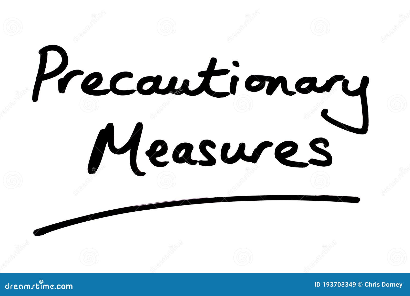 Precautionary Measures stock illustration. Illustration of care - 193703349