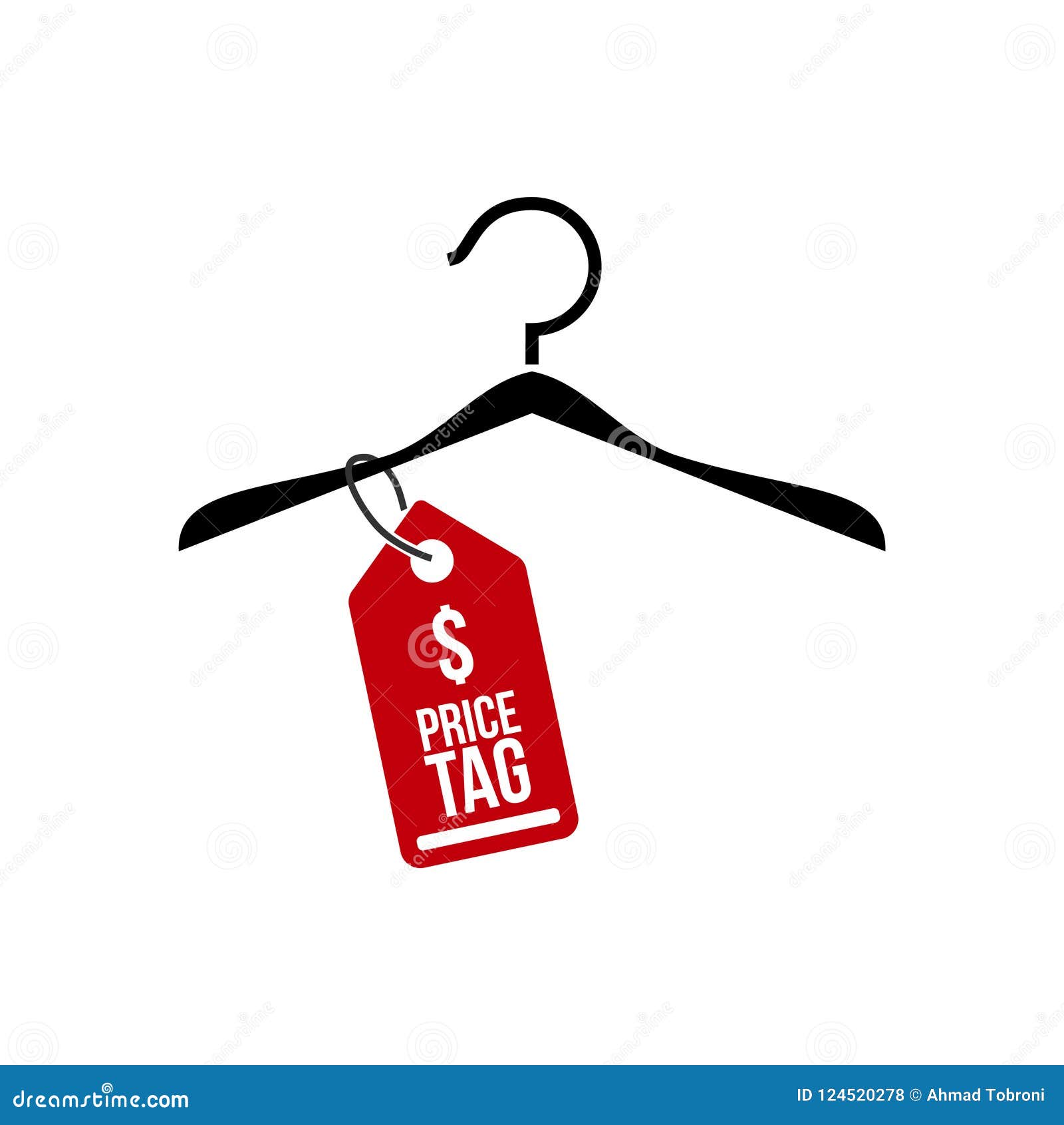 Precio Logo Vector Template Design Illustration Ilustración del Vector ...