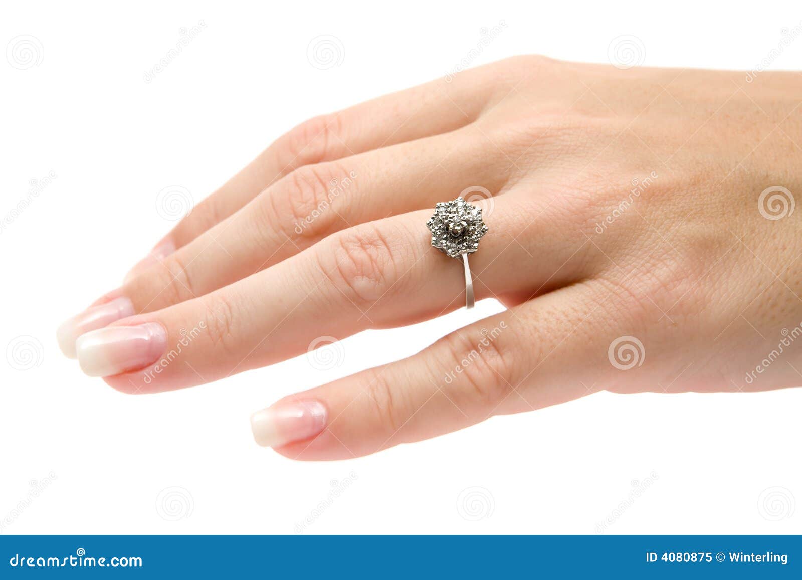 Precious Diamond Ring stock image. Image of gems, gemstones - 4080875