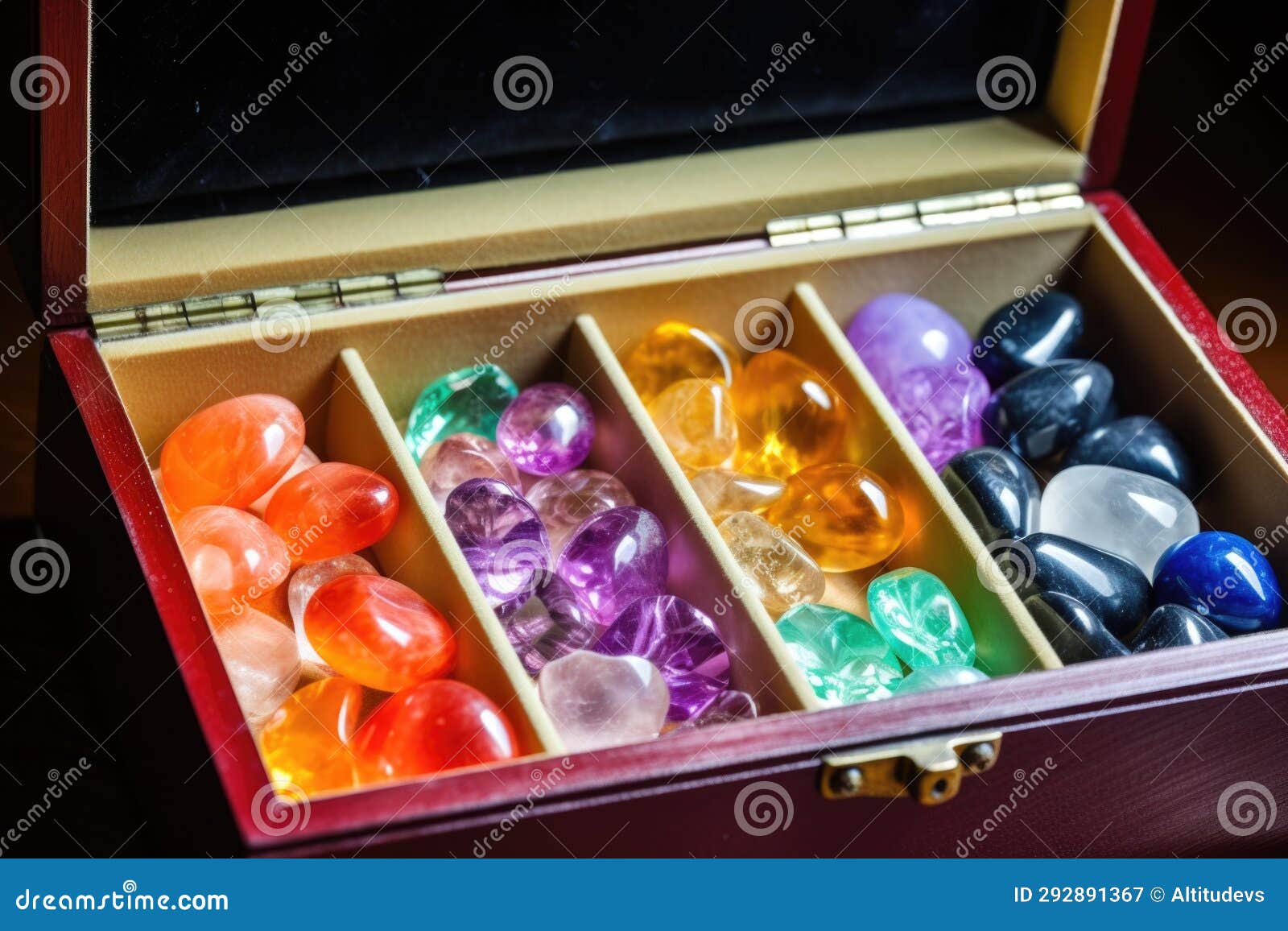 Precious Gems in a Secure Box Stock Image - Image of jewelry, treasure ...