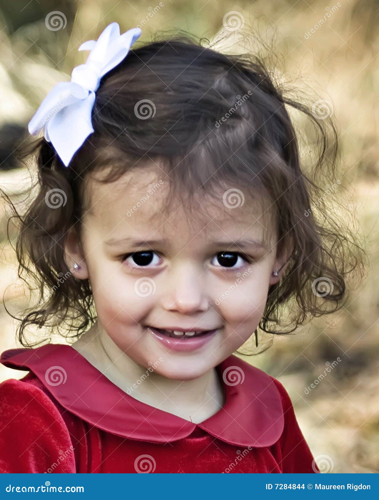 Precious Girl Close-up stock photo. Image of cutie, girlie - 7284844