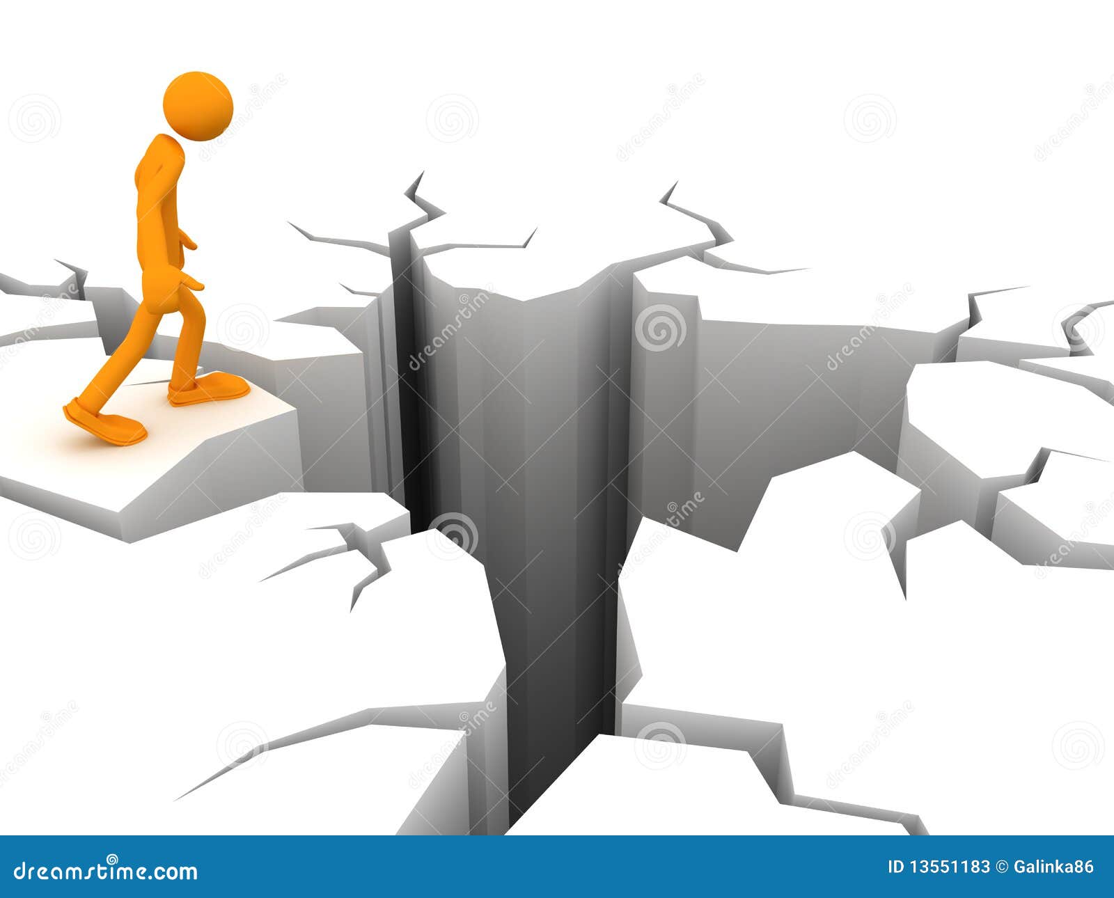 Precipicio stock de ilustración. Ilustración de extremo - 13551183