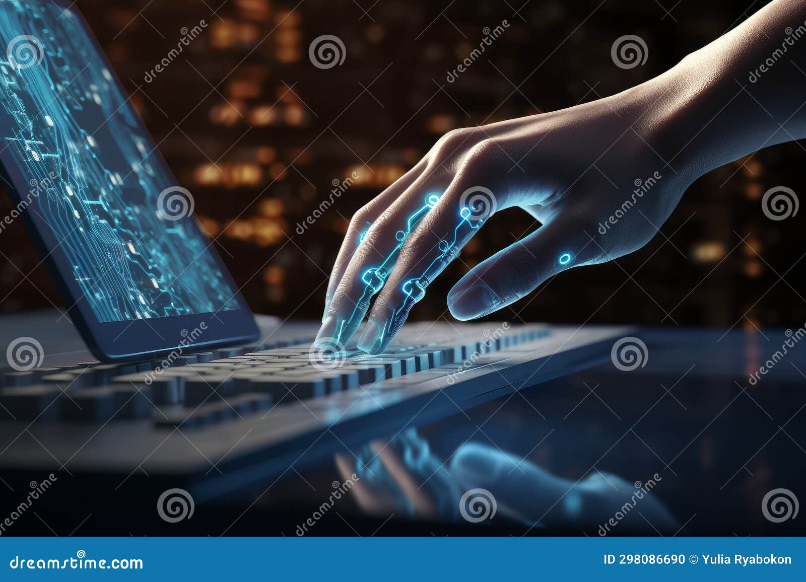 It Coding On Monitor Screen Developing Programming Binary Code Binary Computer Code Background 8656