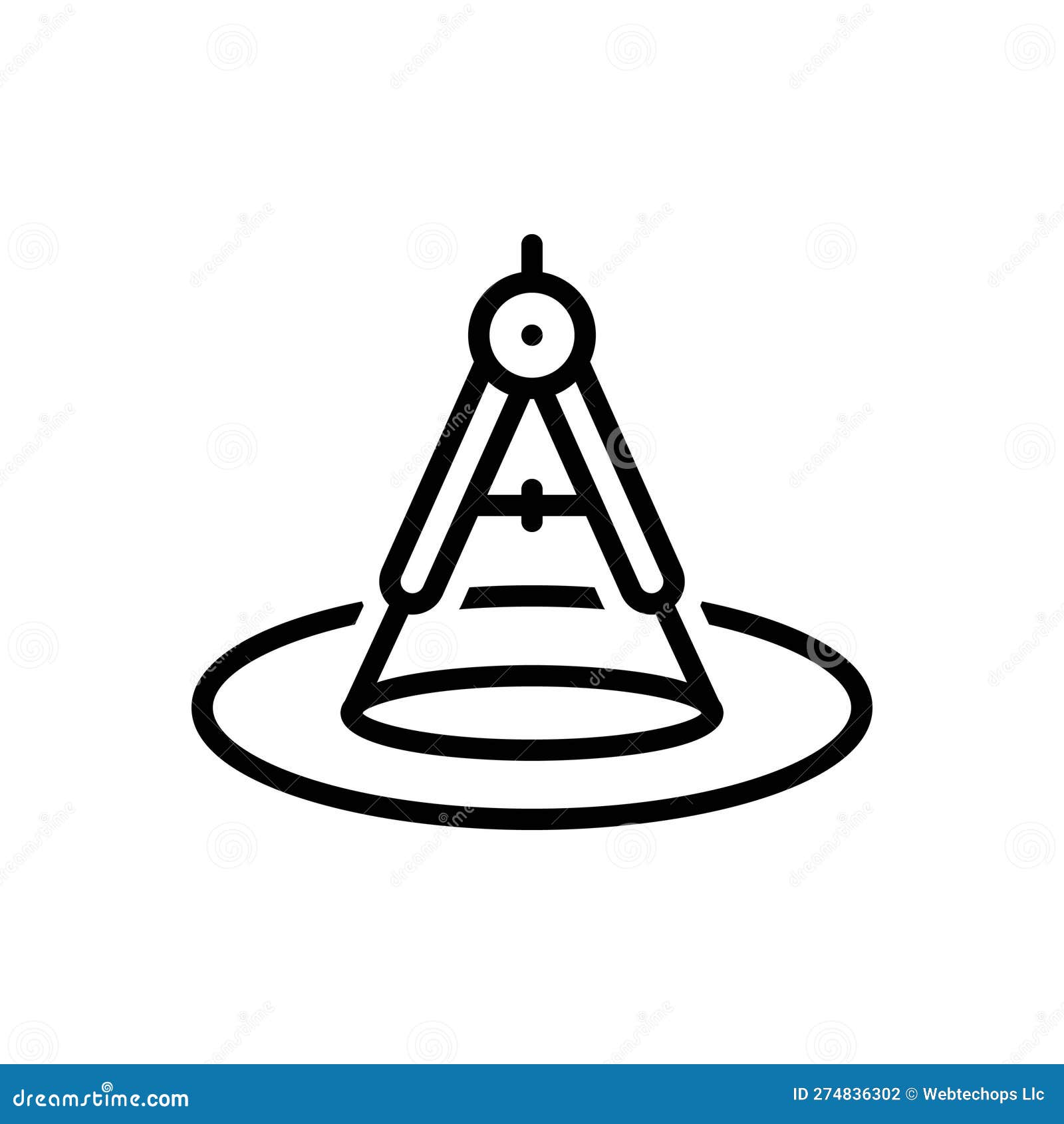 Black Line Icon for Precise, Unspoiled and Correct Stock Vector ...