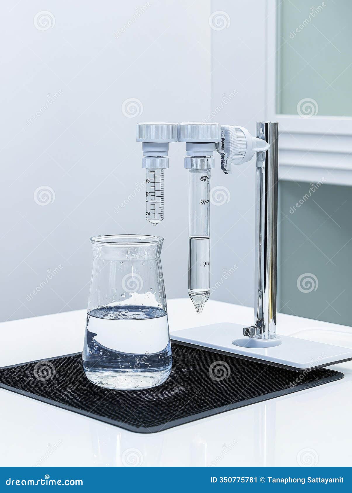 Precise Liquid Measurement in Lab Setting Lab Equipment Precise ...
