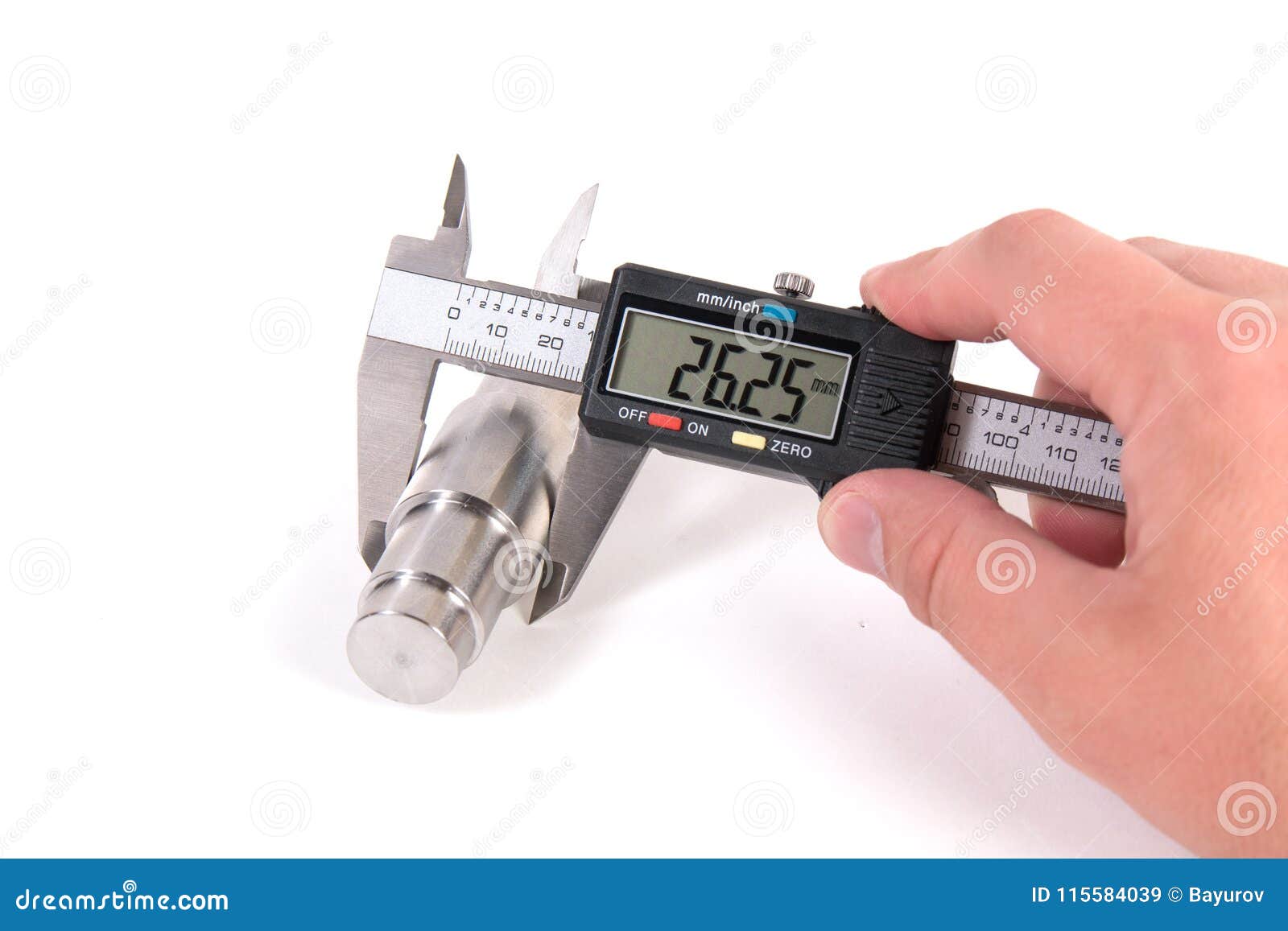 Precise Measurement of Metal Part. Stock Image - Image of measurement ... Precise Measurement of Metal Part. Stock Image - Image of measurement ...