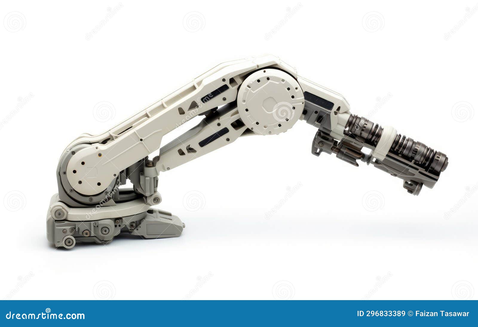 A Precise Robotic Arm with Articulated Joints -Generative Ai Stock ...