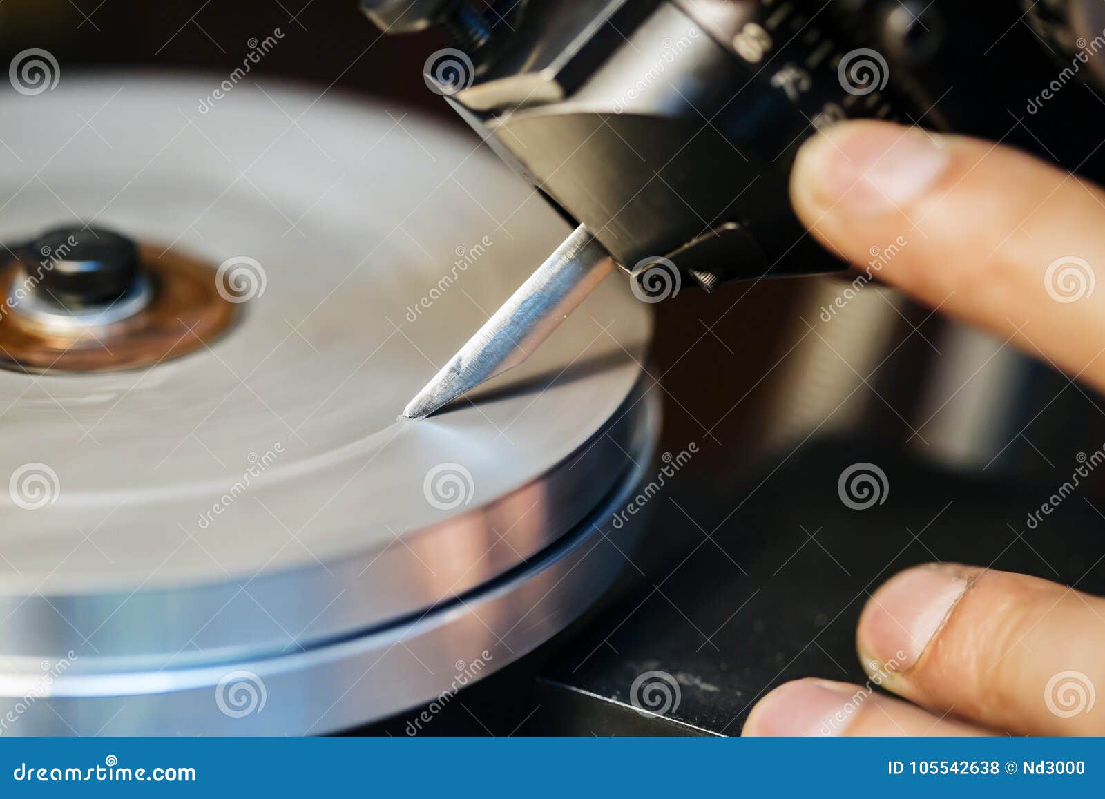 Precise Sharpening with Whet Stock Photo - Image of sharpen, grind ...