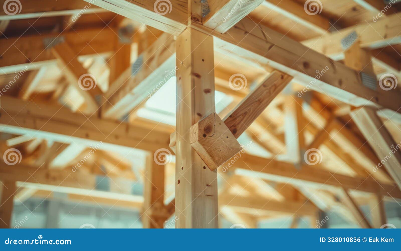 Precisely Positioned Timber Beams Create a Strong Architectural ...