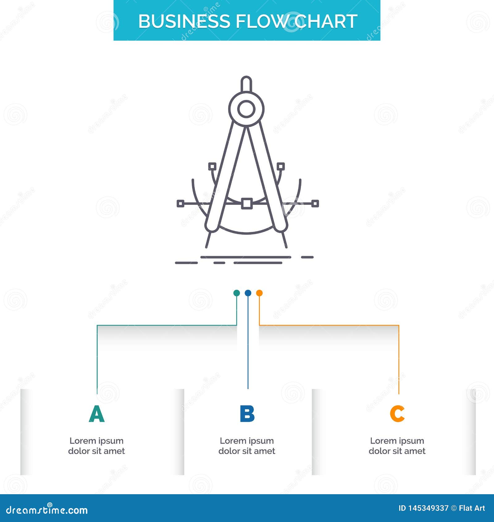 Precision, Accure, Geometry, Compass, Measurement Business Flow Chart ...