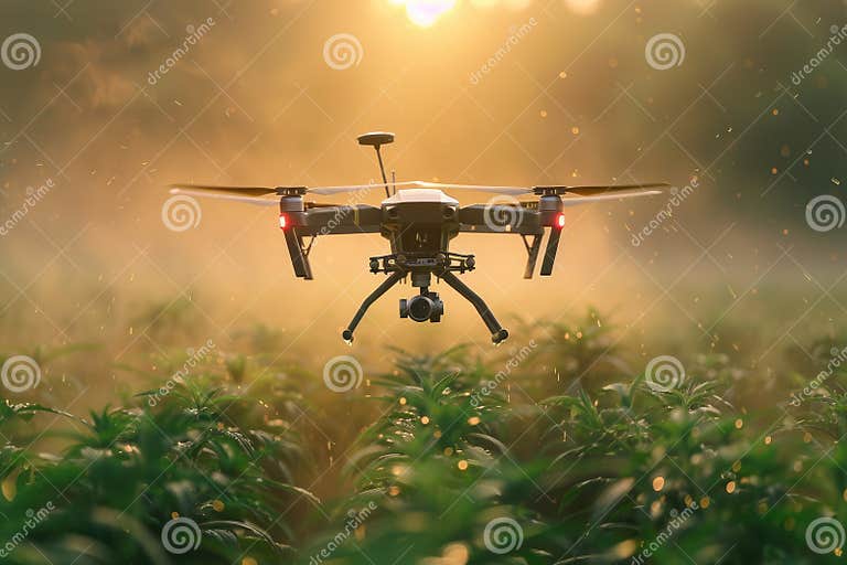 Precision Agriculture - Drone Fertilizing a Field, Advanced Technology ... Precision Agriculture - Drone Fertilizing a Field, Advanced Technology ...