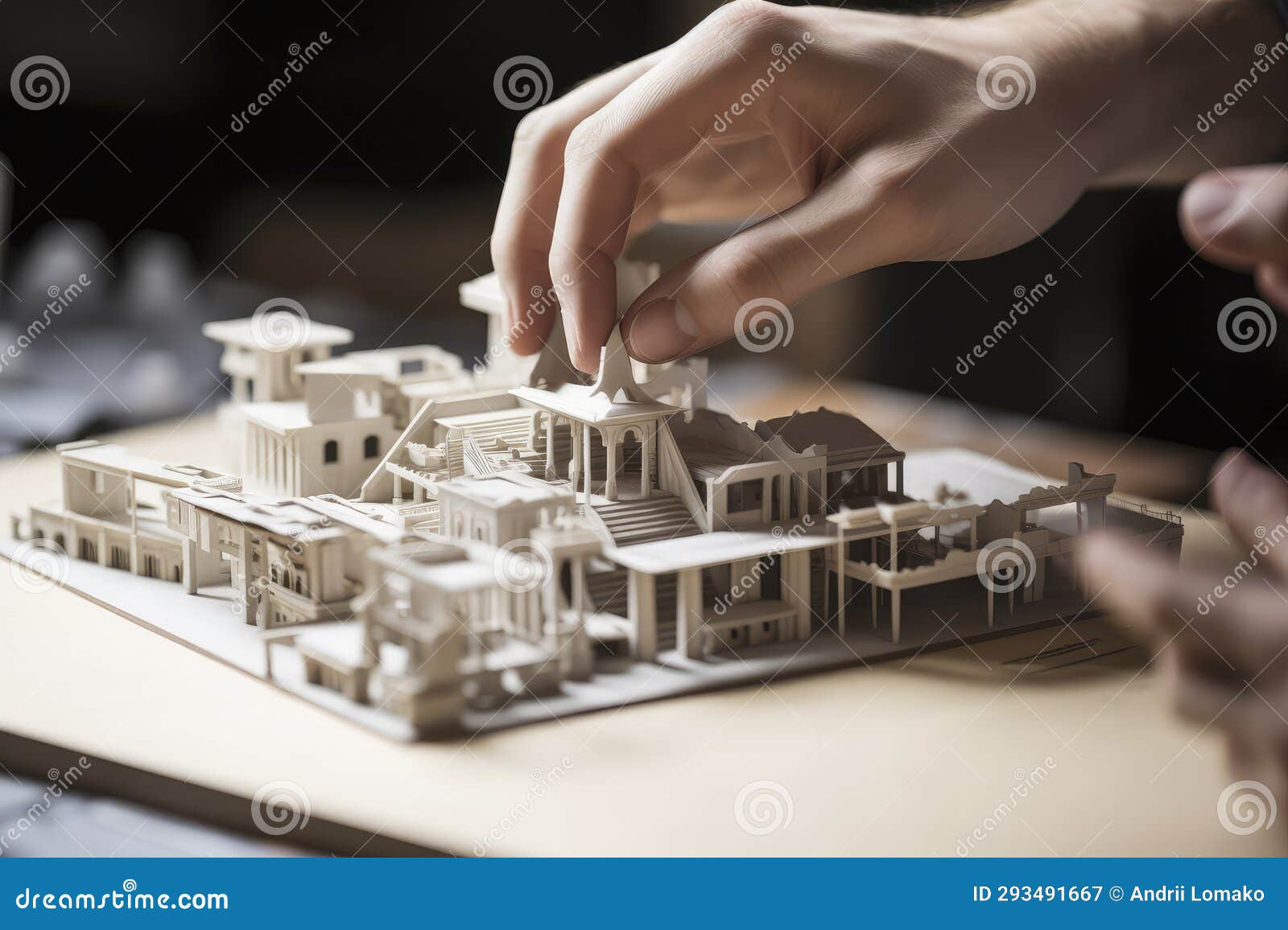 Precision in Architecture stock illustration. Illustration of structure ...