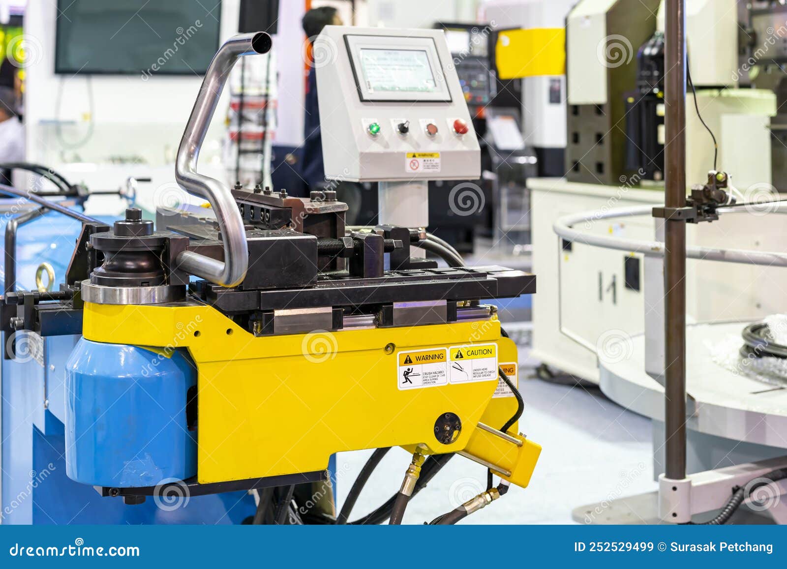 Precision Automatic Cnc Hydraulic Press Pipe Or Tube 3d Bending Machine ...