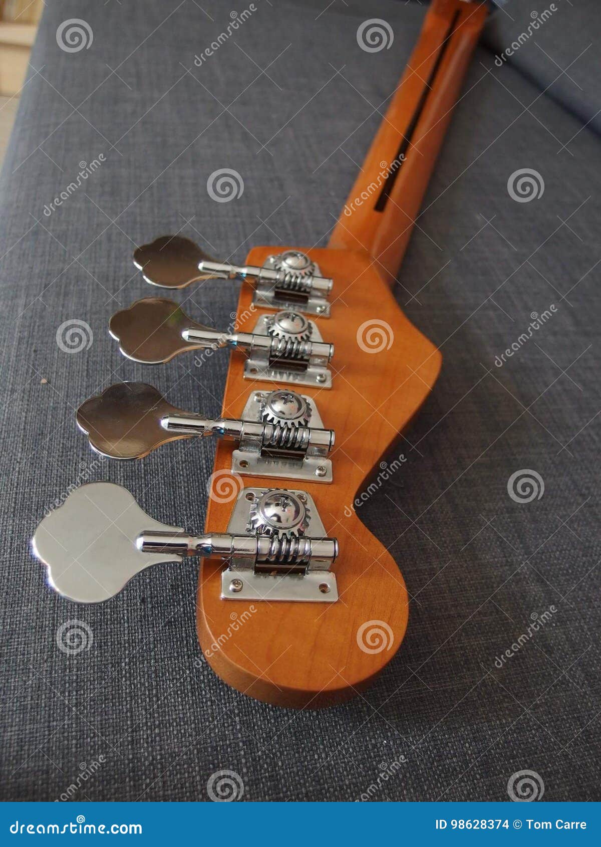 Precision bass neck stock photo. Image of precision, string - 98628374
