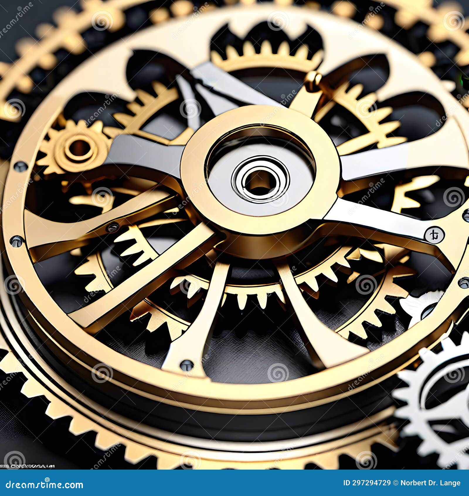 Precision Clockwork, AI-generatet Stock Image - Image of clockwork, drive: 297294729