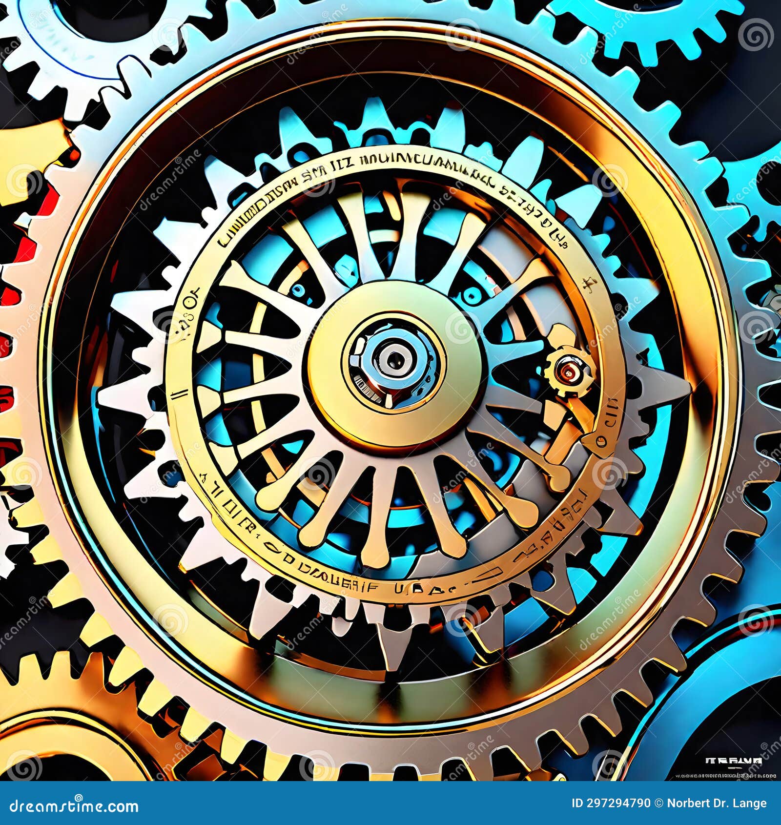 Precision Clockwork, AI-generatet Stock Photo - Image of clockwork, generatet: 297294790