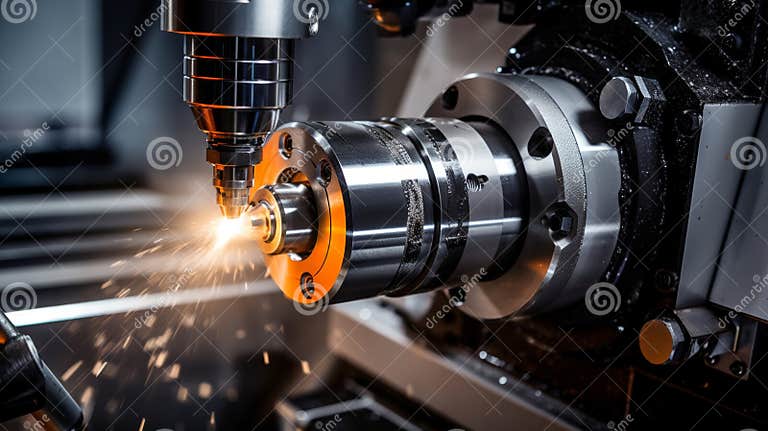 Precision Cnc Machining of Rocket Engine Component Highlighting ...