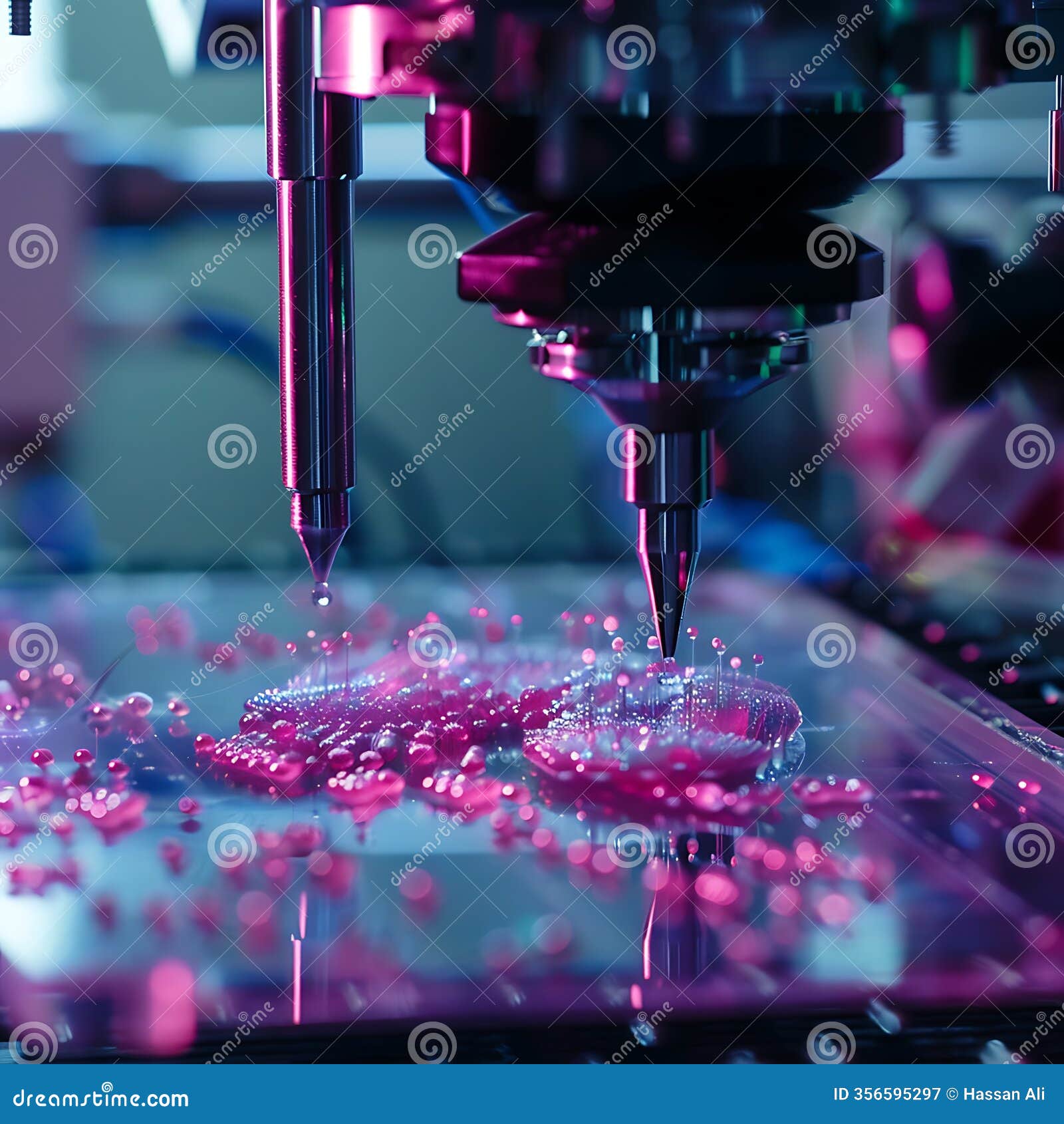 Precision Dispensing System Stock Image | CartoonDealer.com #367818781