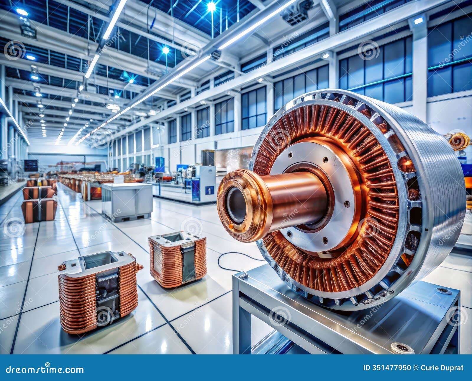 Precision Engineered Electric Motor Assembly for EVs a Cleanroom View ...