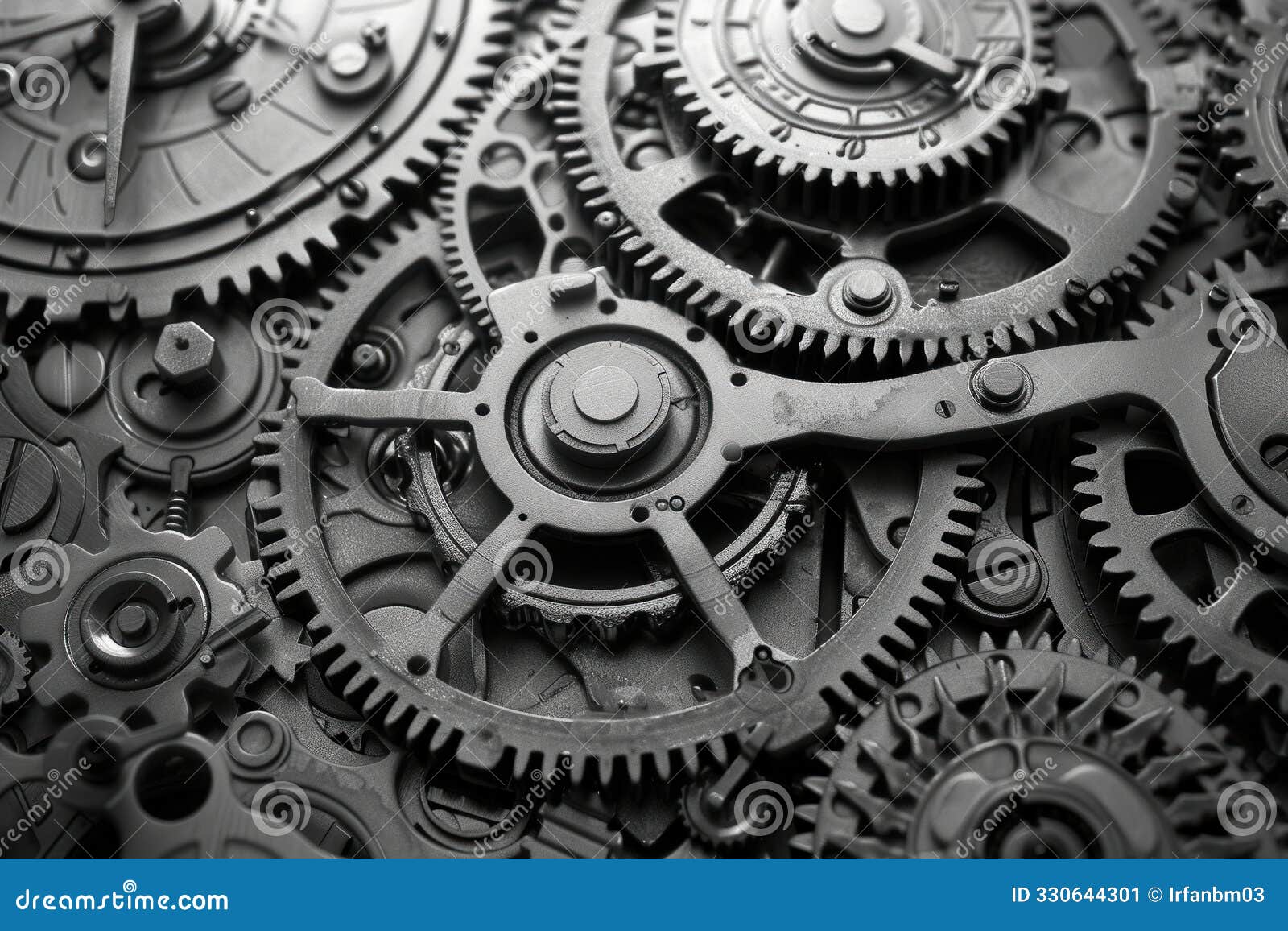 Precision Engineered. Mechanical Gears Wallpaper High Detailed Plain ...