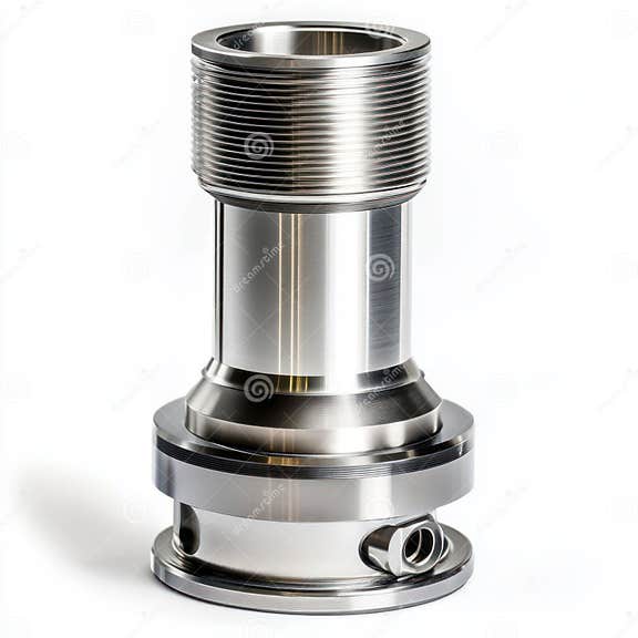 Precision Engineered Metallic Components with Threaded Details Stock ...