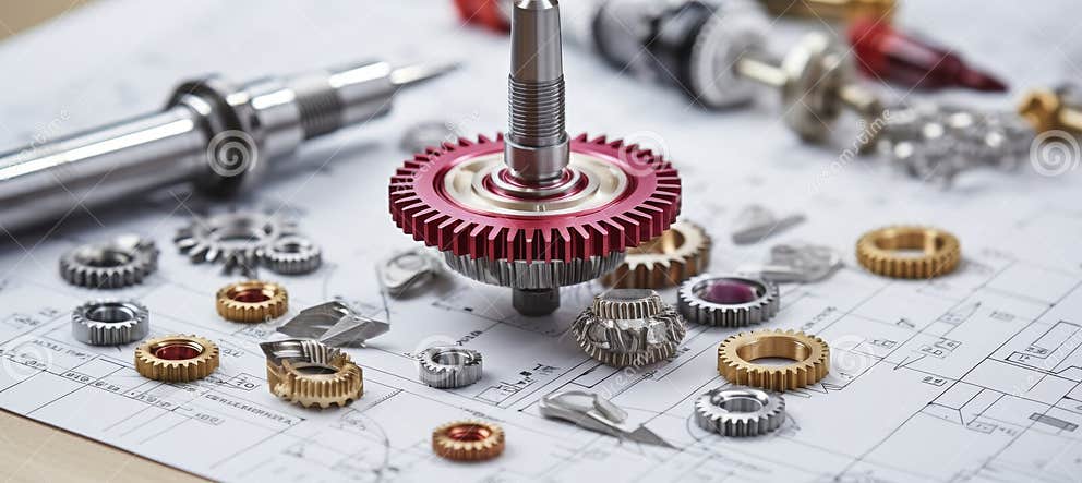 Precision Engineering Design Gears, Cogs, and Technical Drawings for ...