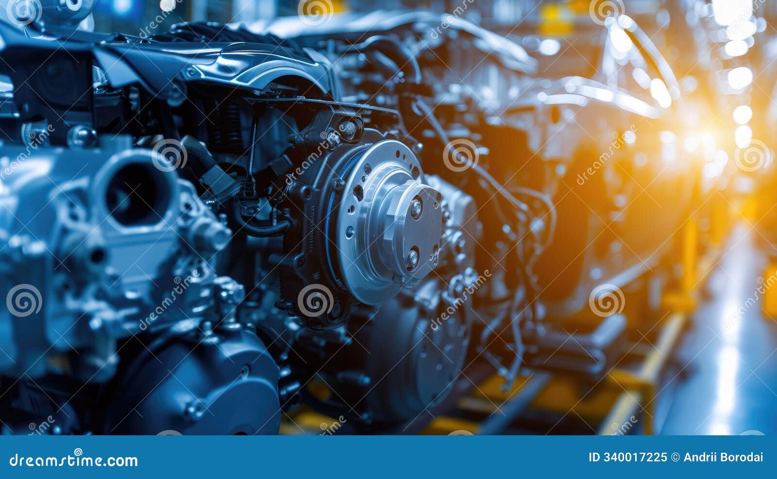 Precision Engineering: the Future of Car Manufacturing. Stock ...