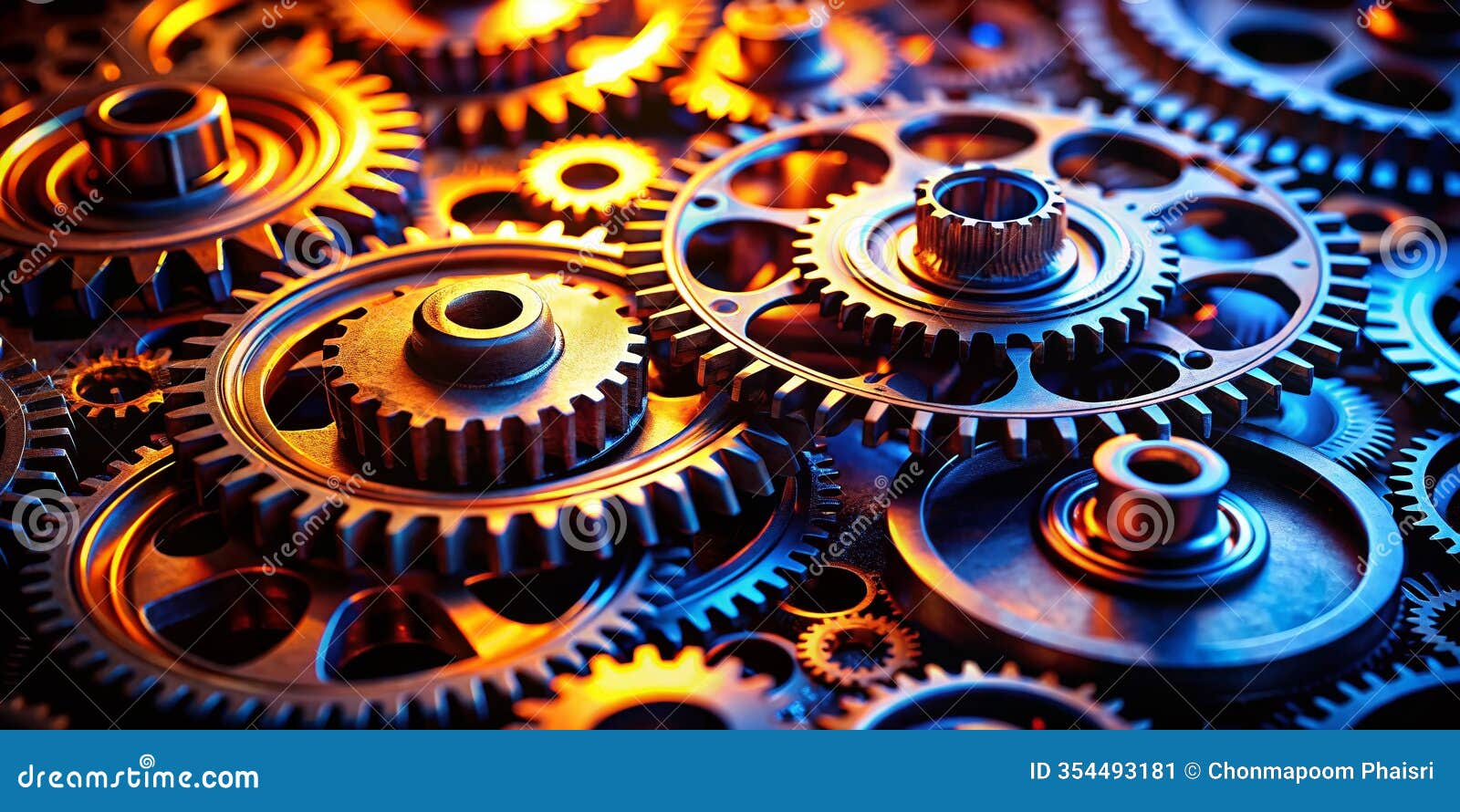 Precision Engineering a Silhouette Study of Interlocking Gears ...